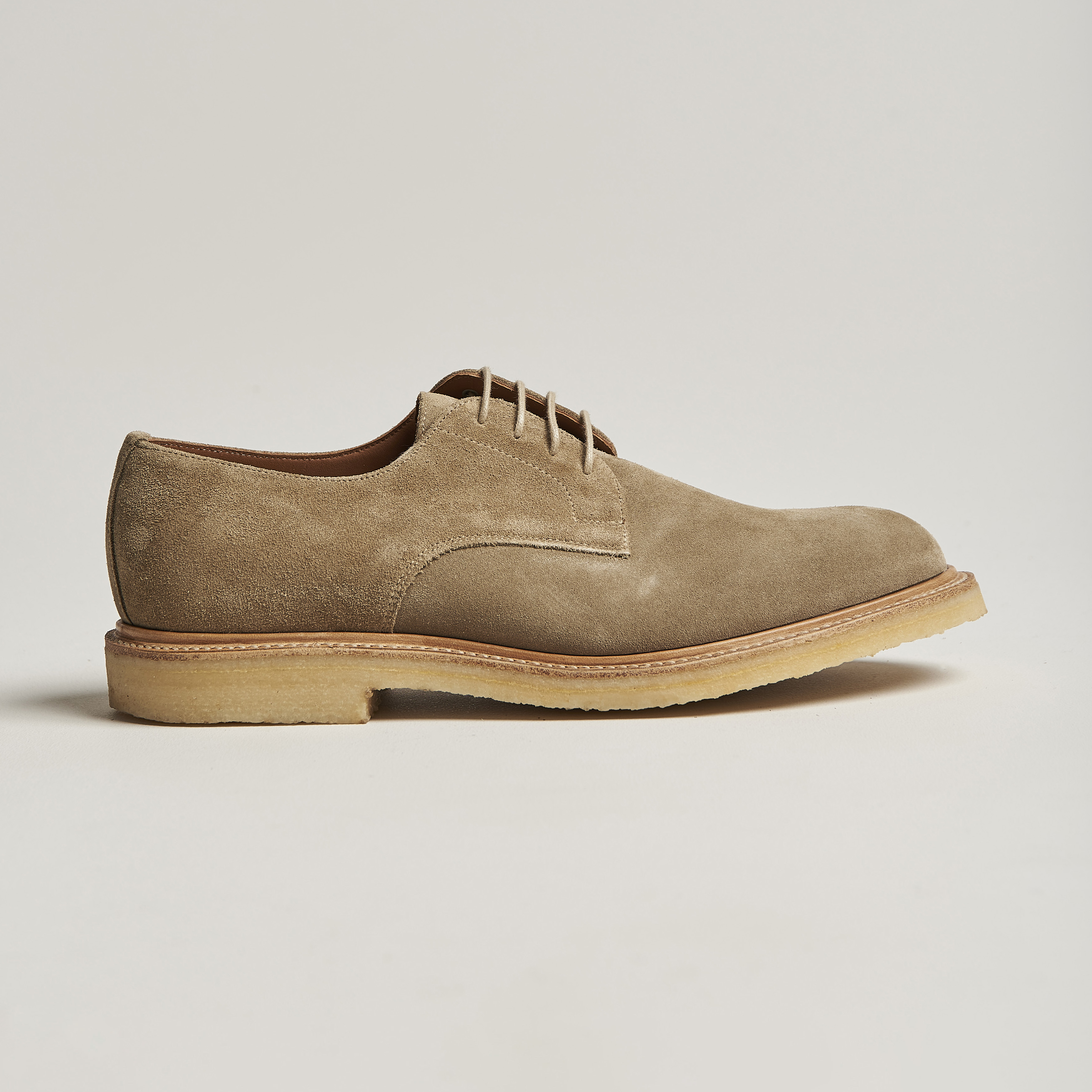 Sanders Archie Gibson Suede Derby Dirty Buck at CareOfCarl.com