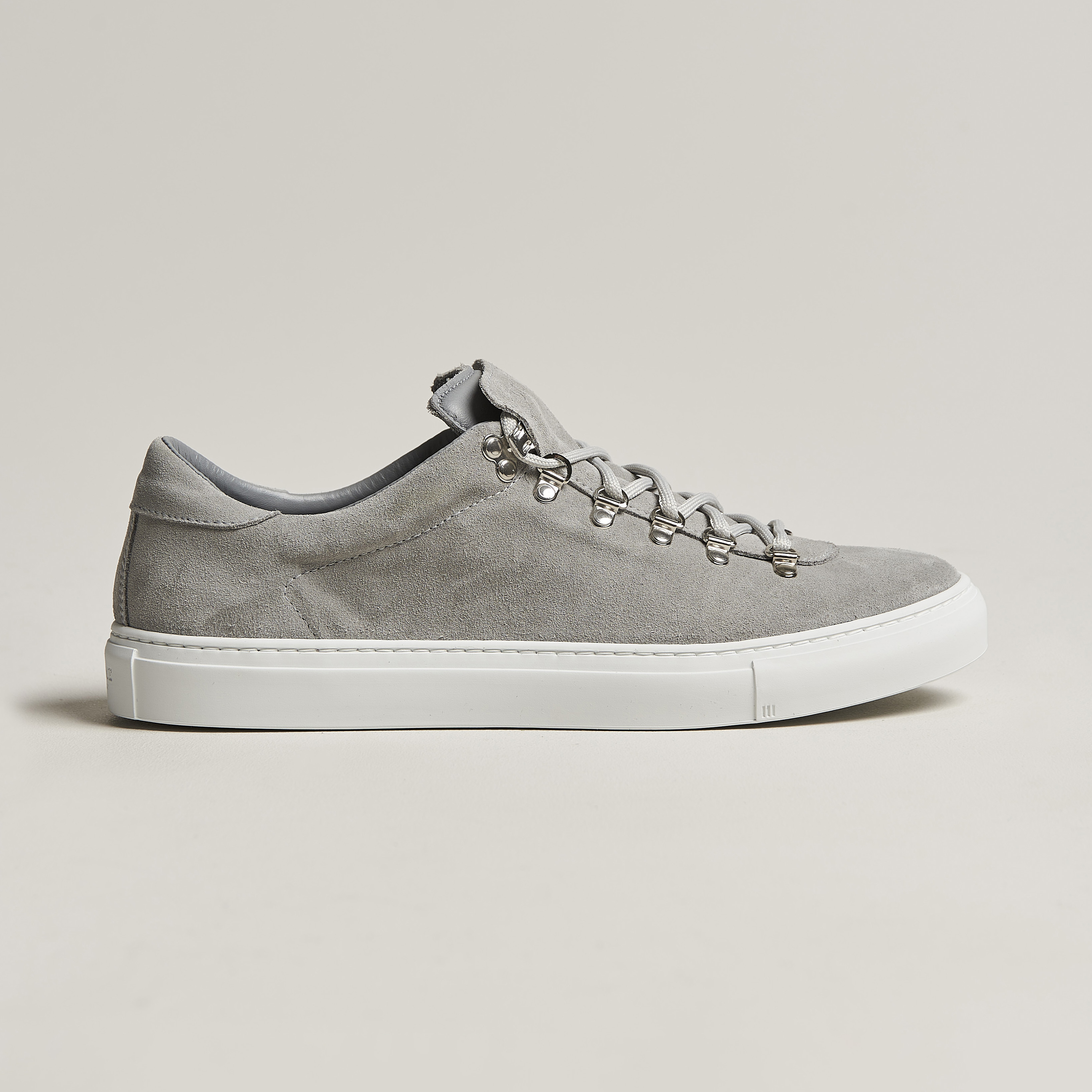 Diemme Marostica Low Sneaker Grey Suede at CareOfCarl.com