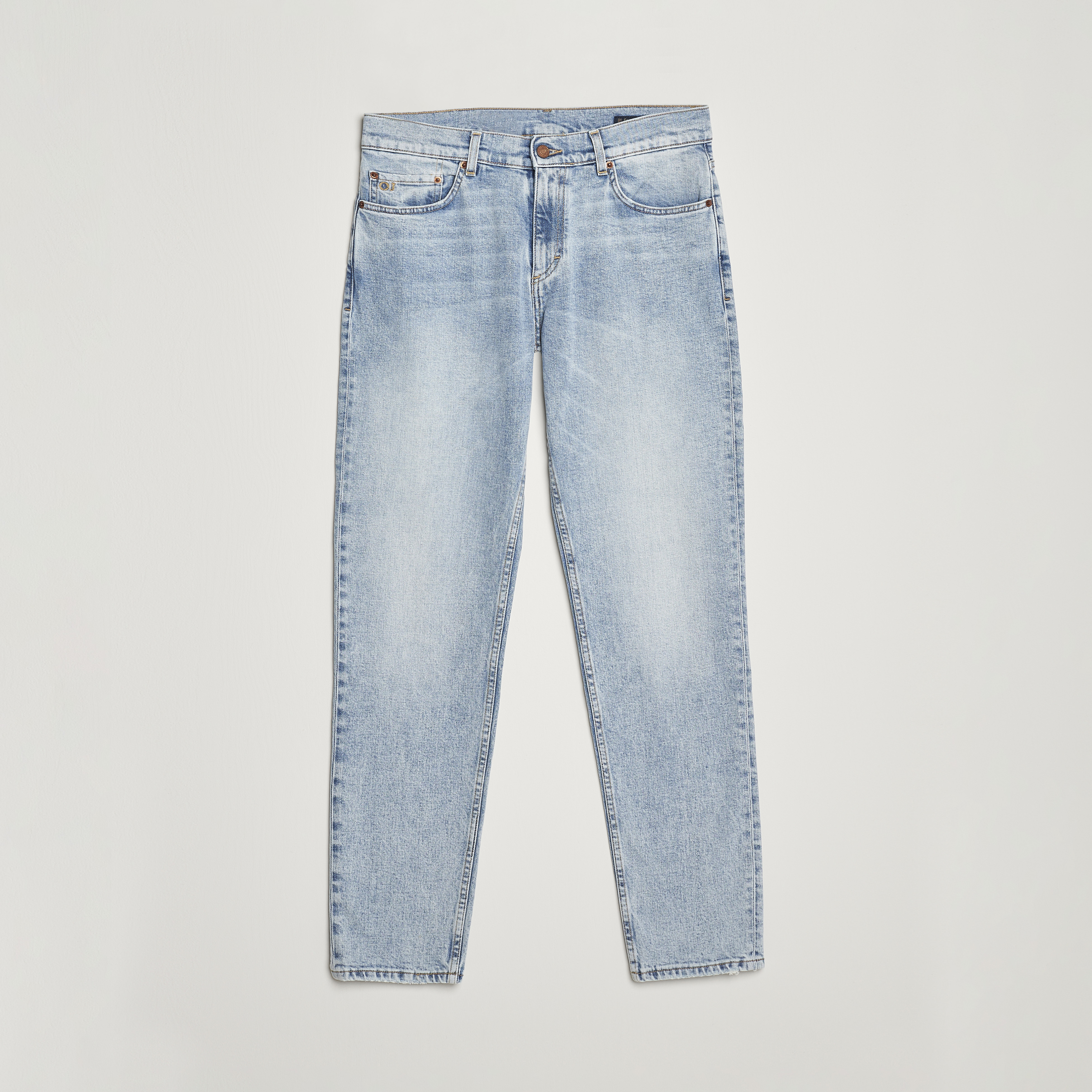 Oscar Jacobson Albert Cotton Stretch Jeans Light Wash at CareOfCarl.com
