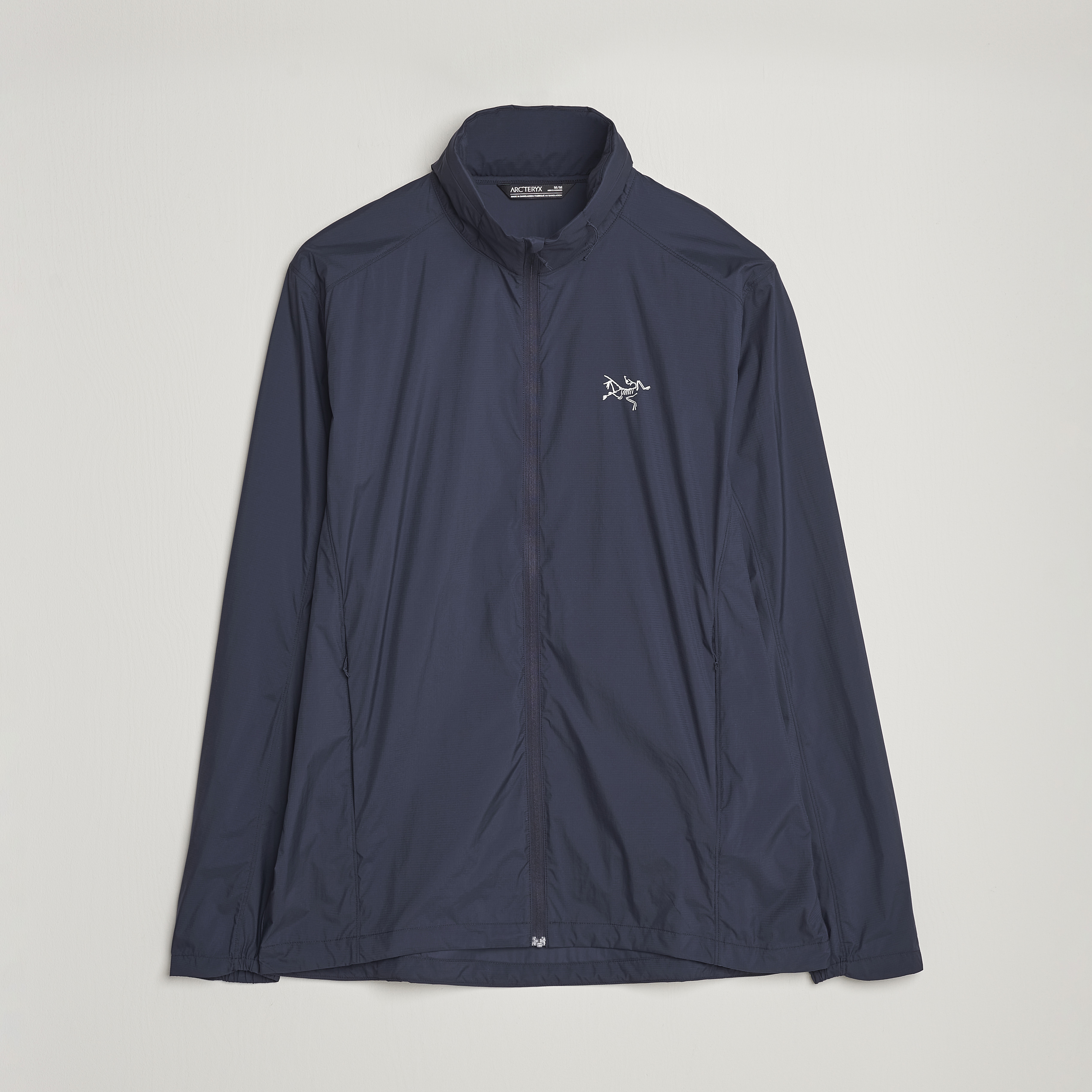 Arc'teryx Nodin Lightweight Wind Jacket Black Sapphire at CareOfCarl.com