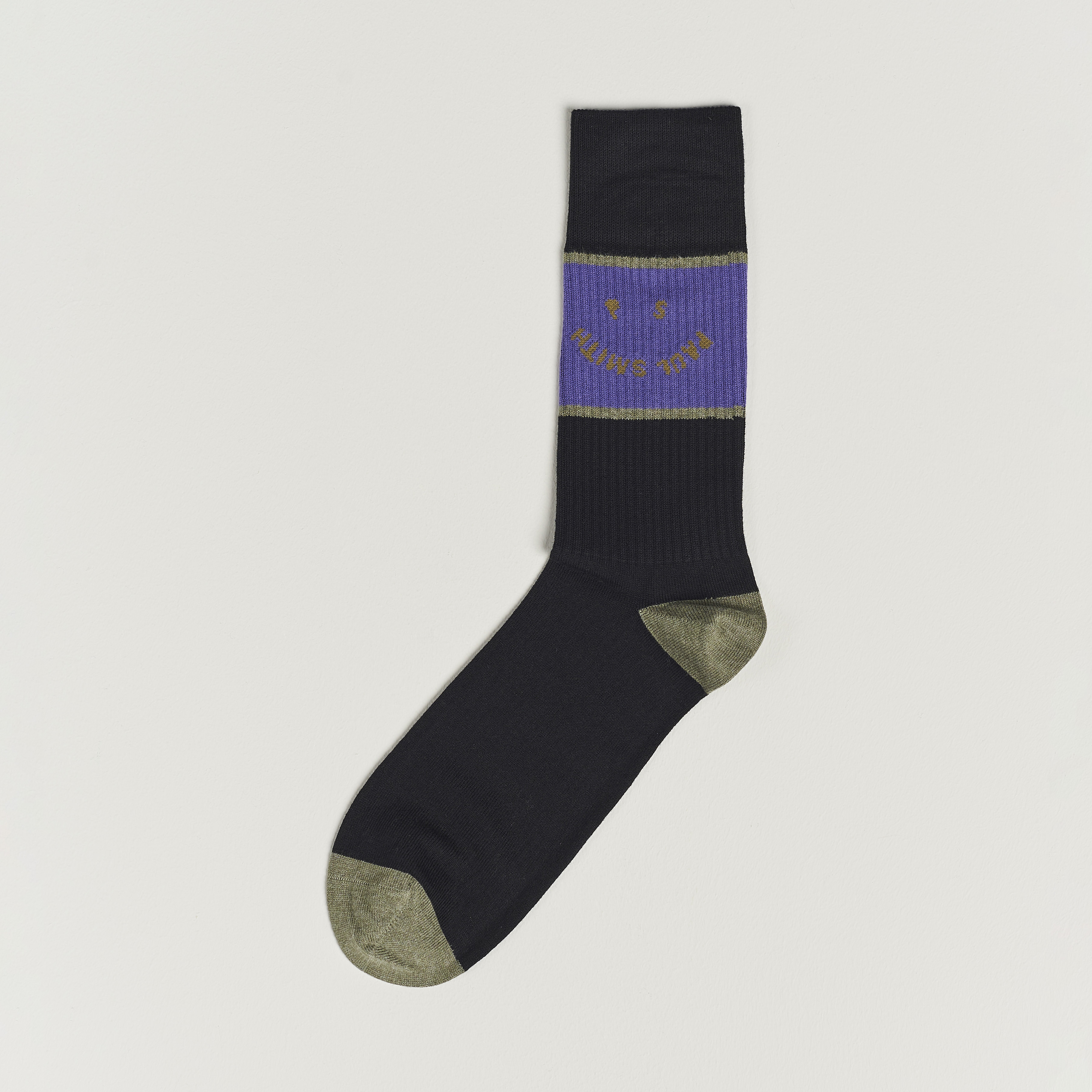 Paul Smith PS Face Sock Black at CareOfCarl.com