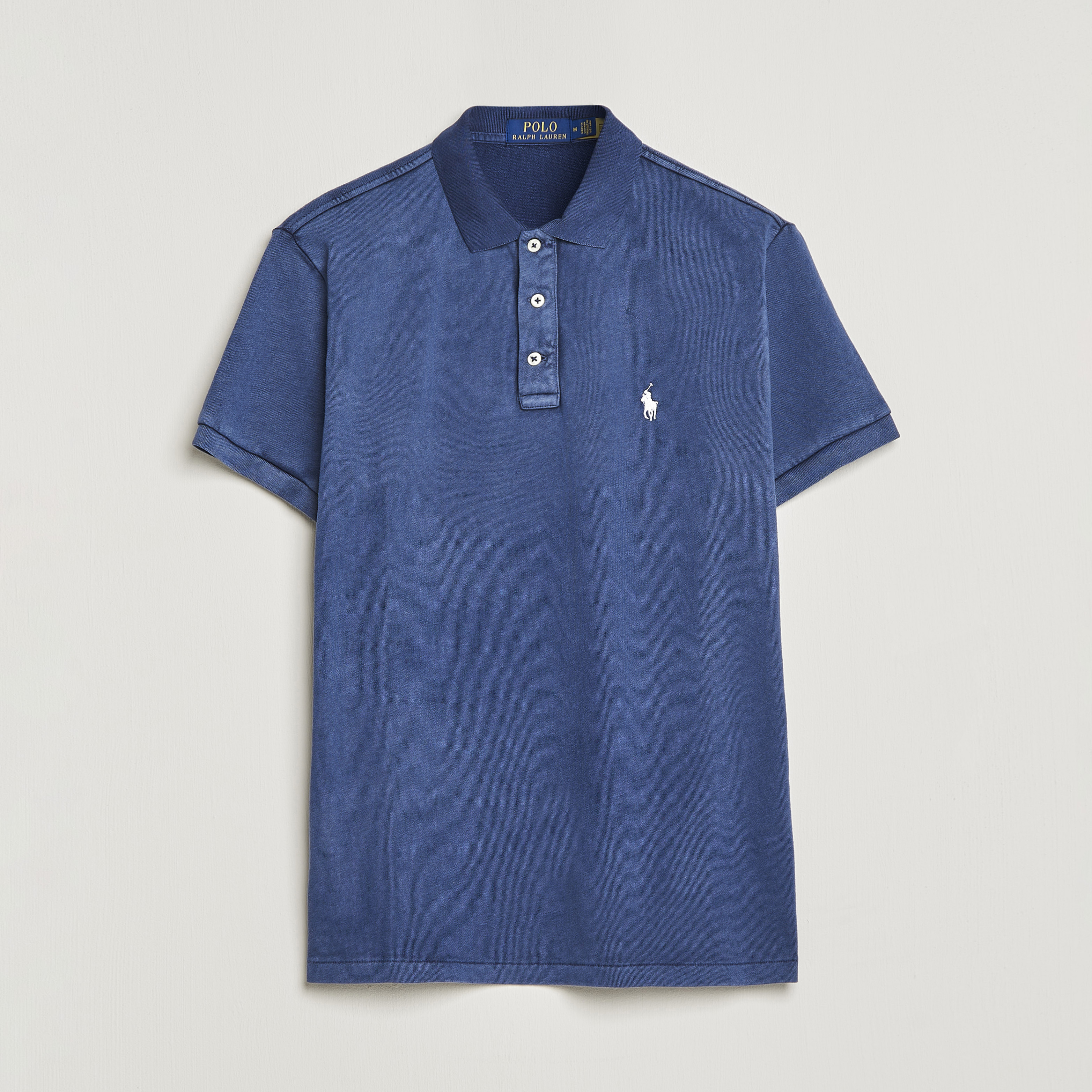 Polo Ralph Lauren Custom Fit Spa Terry Polo Newport Navy at CareOfCarl.com