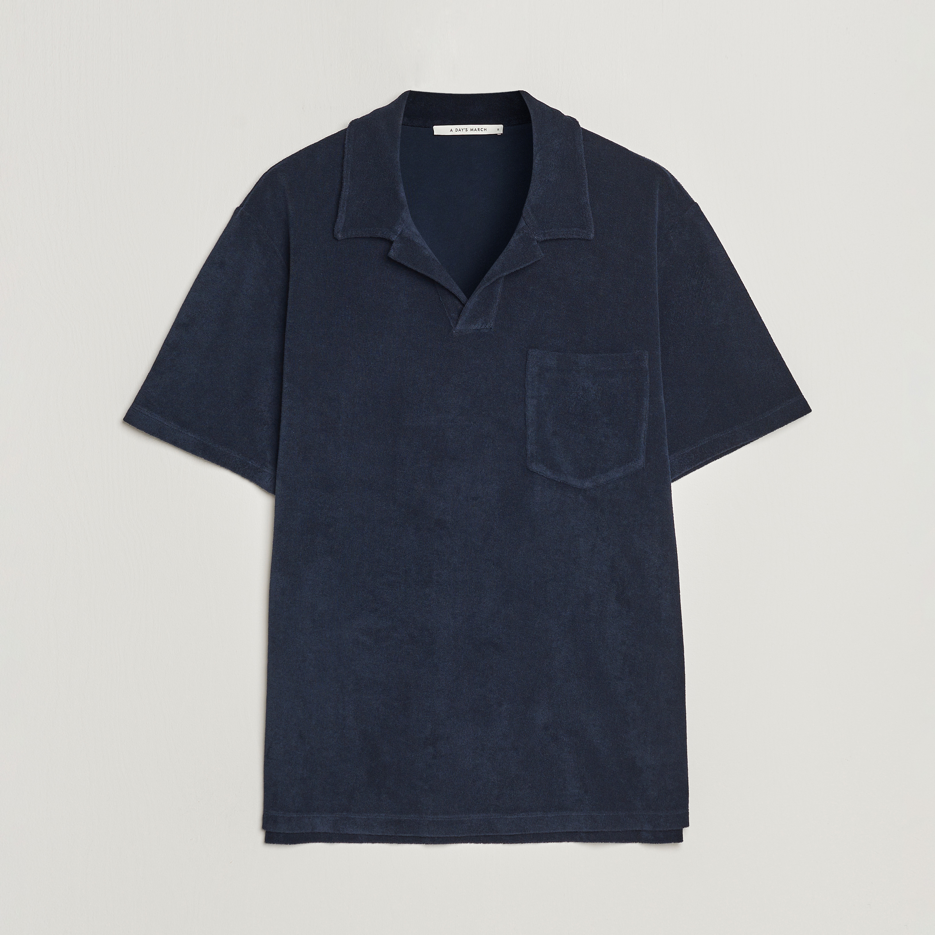 A Day's March Terry Polo Navy at CareOfCarl.com