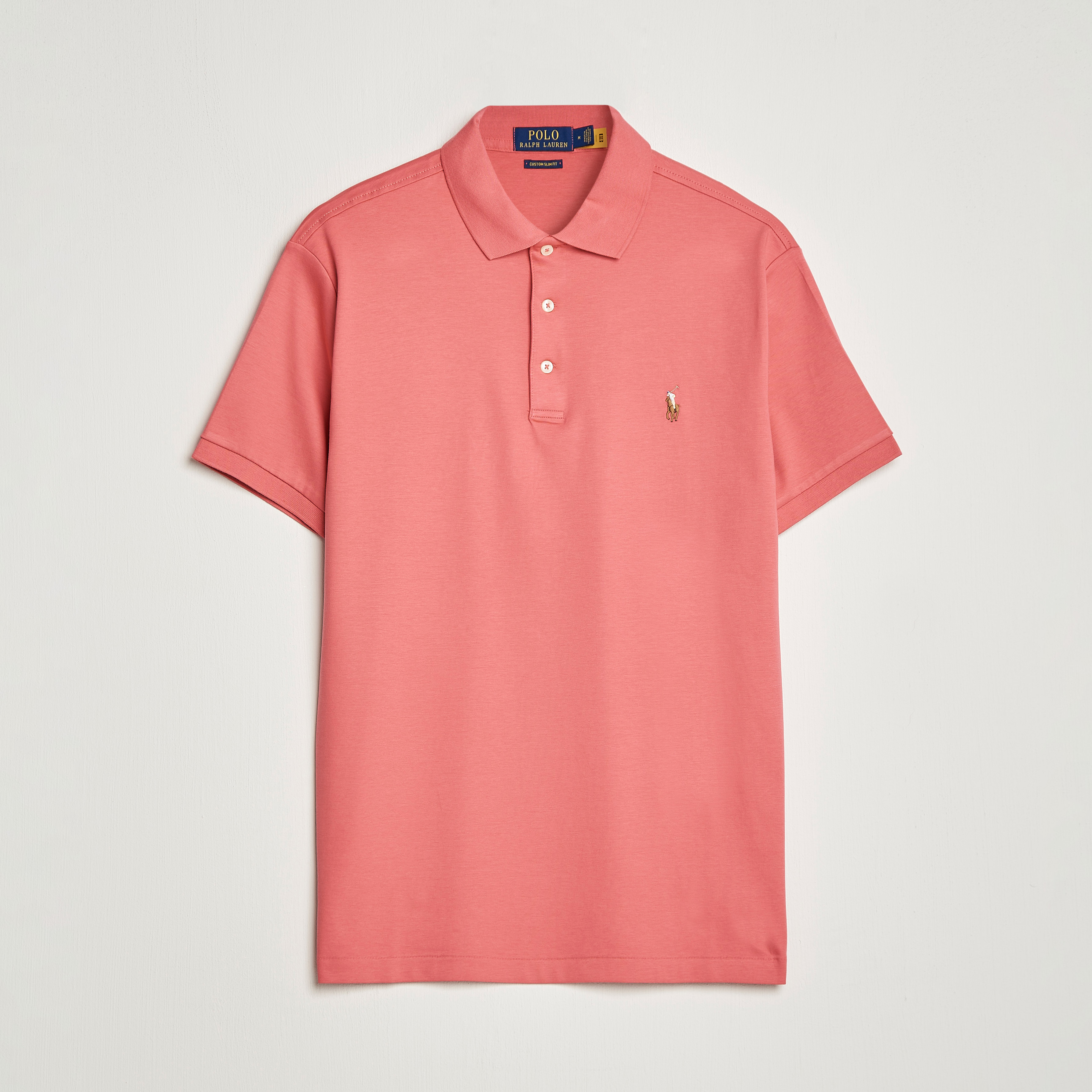 Polo Ralph Lauren Luxury Pima Cotton Polo Red Sky at CareOfCarl.com