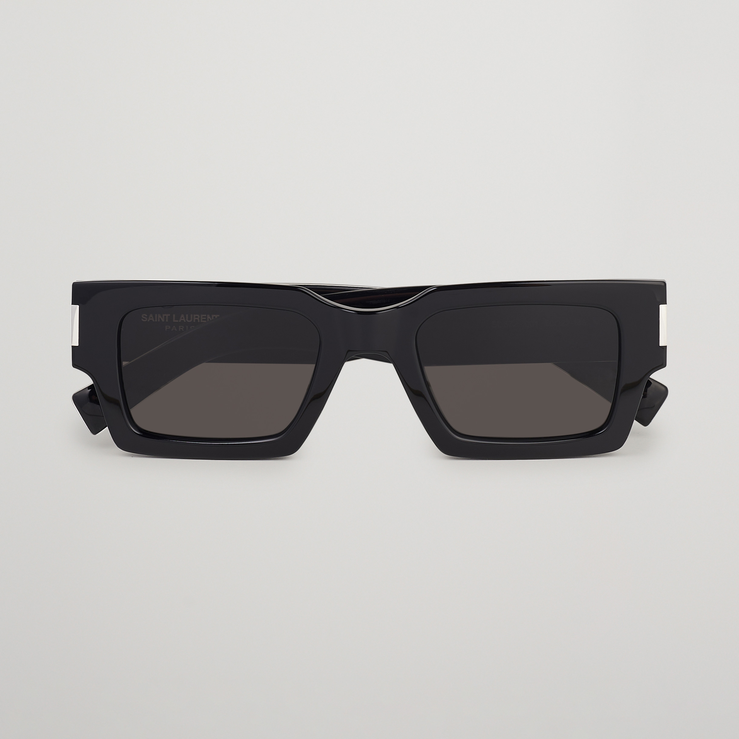 Saint Laurent SL 572 Sunglasses Black/Crystal at CareOfCarl.com