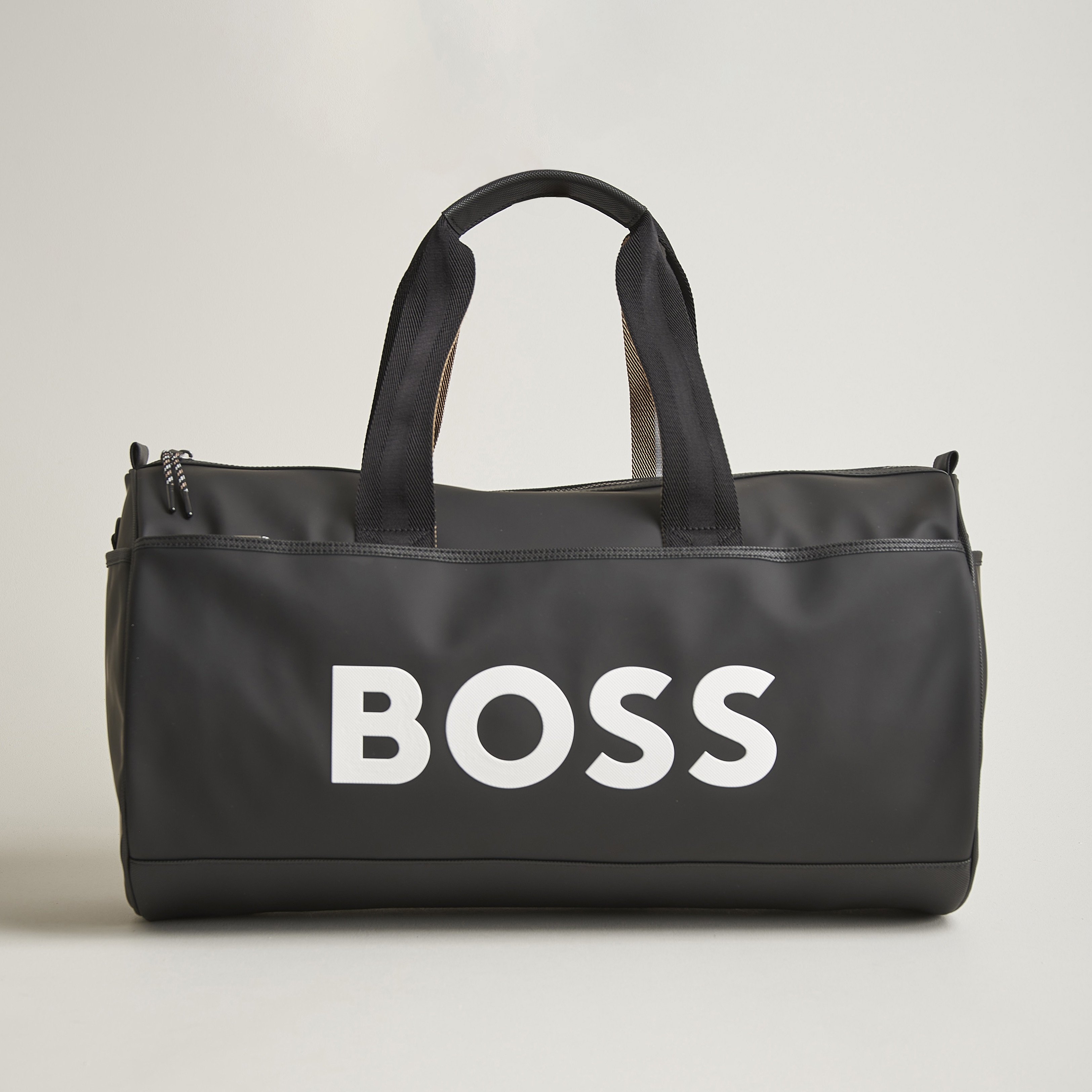 BOSS GREEN Berrettini Holdall Black at CareOfCarl.com