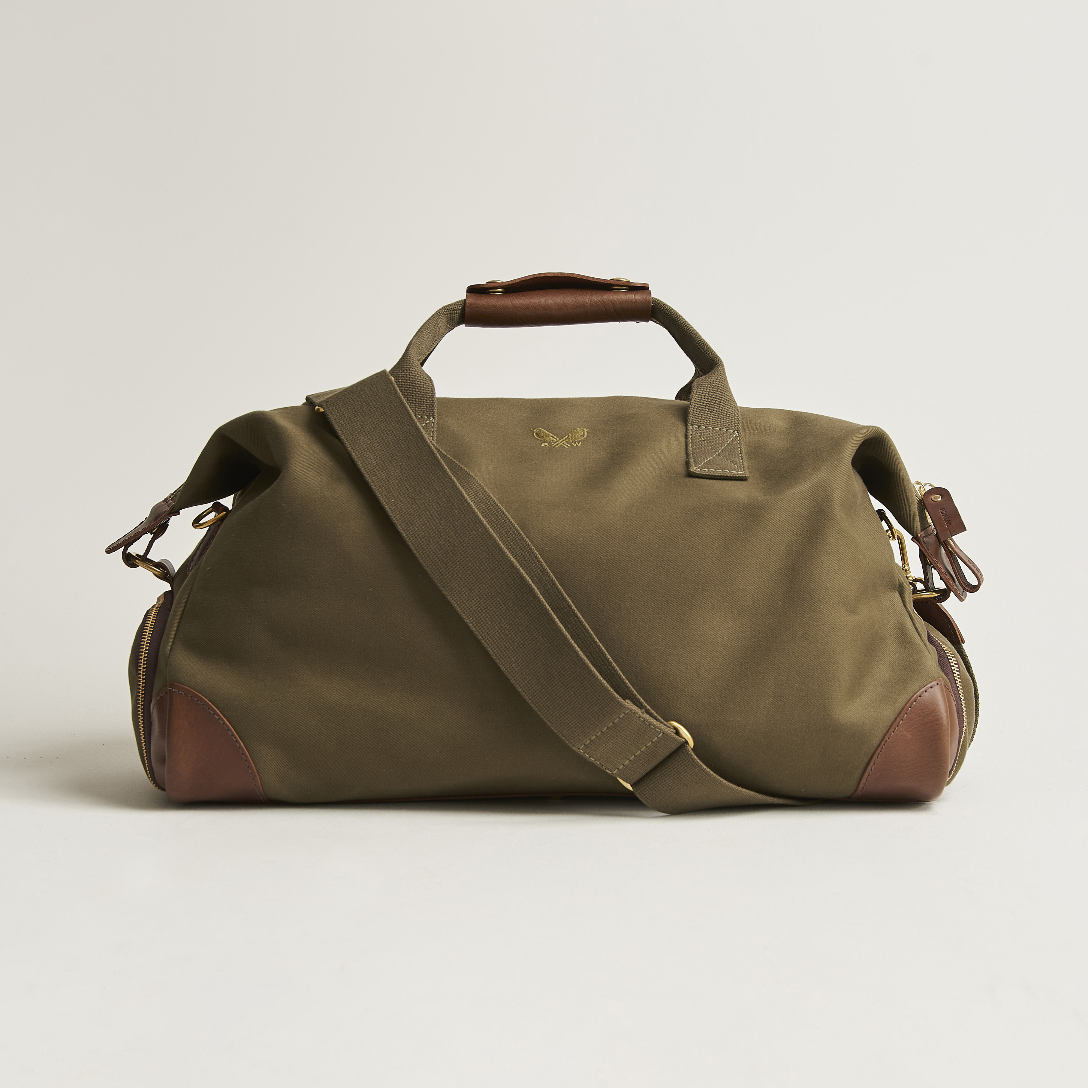 Bennett Winch Canvas Weekender Olive at CareOfCarl.com