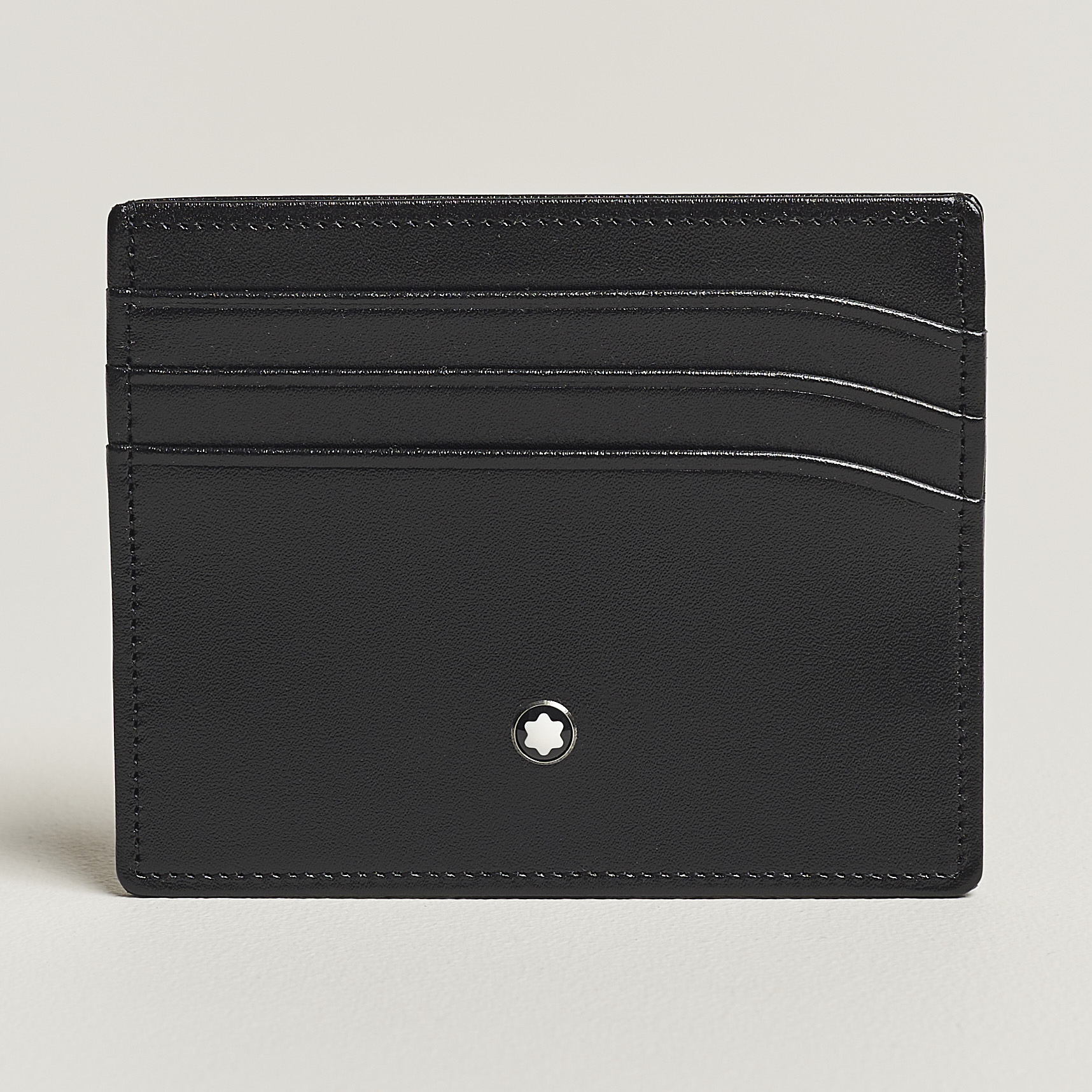 Montblanc Meisterstück Pocket 6 Credit Card Holder Black at CareOfCarl.com