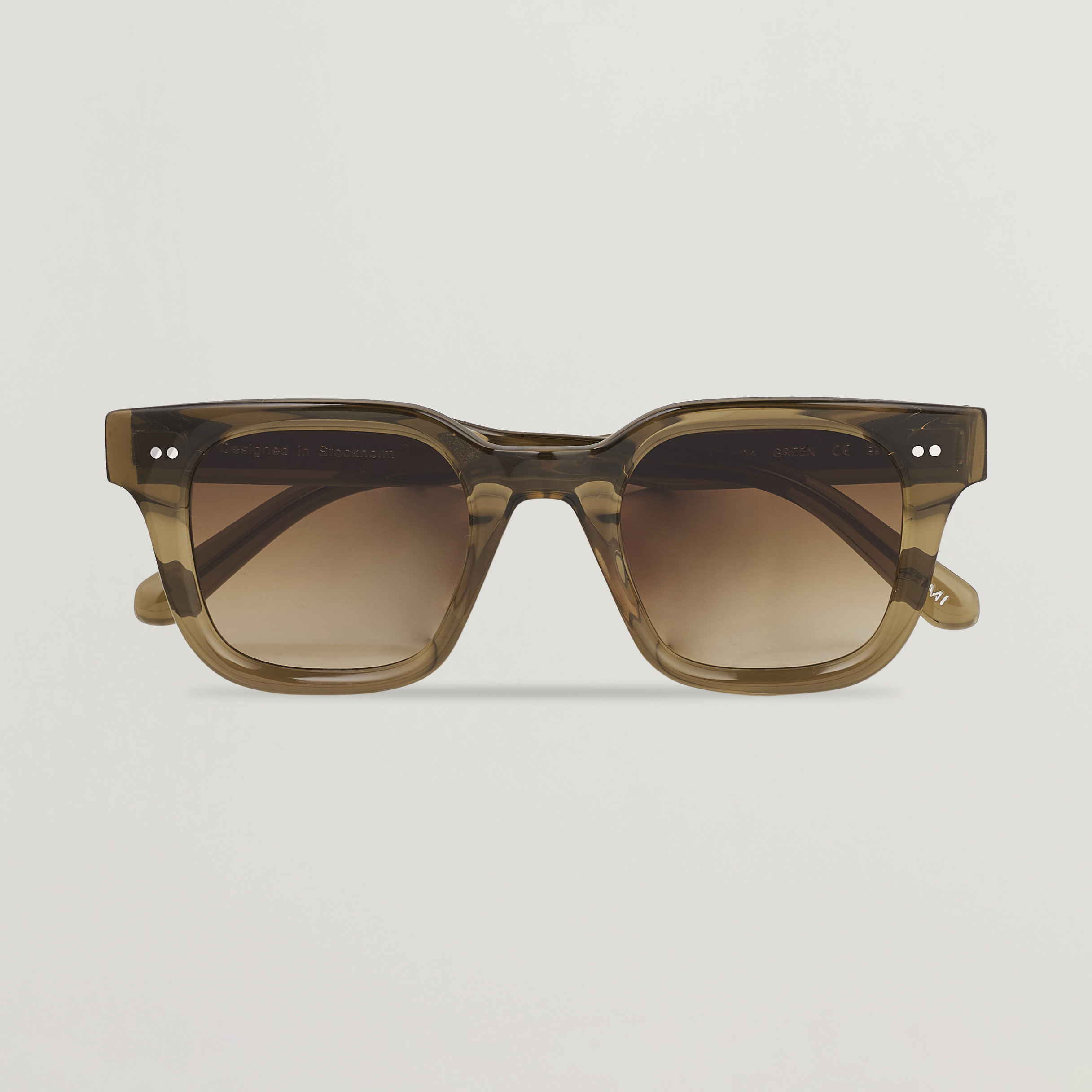 CHIMI 04 Sunglasses Green at CareOfCarl.com