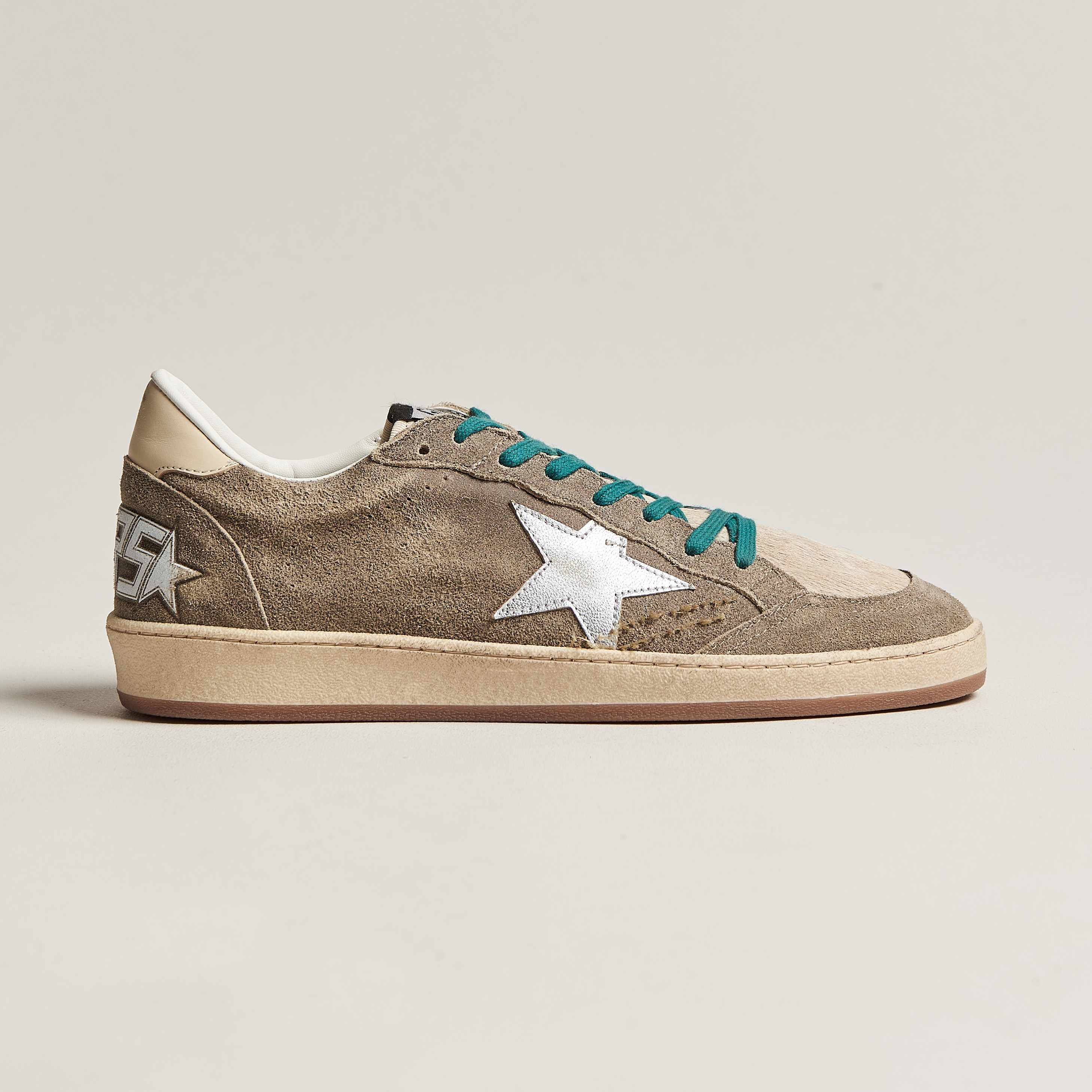 Golden Goose Deluxe Brand Ball Star Sneakers Brown/Buttercream at CareOfCar