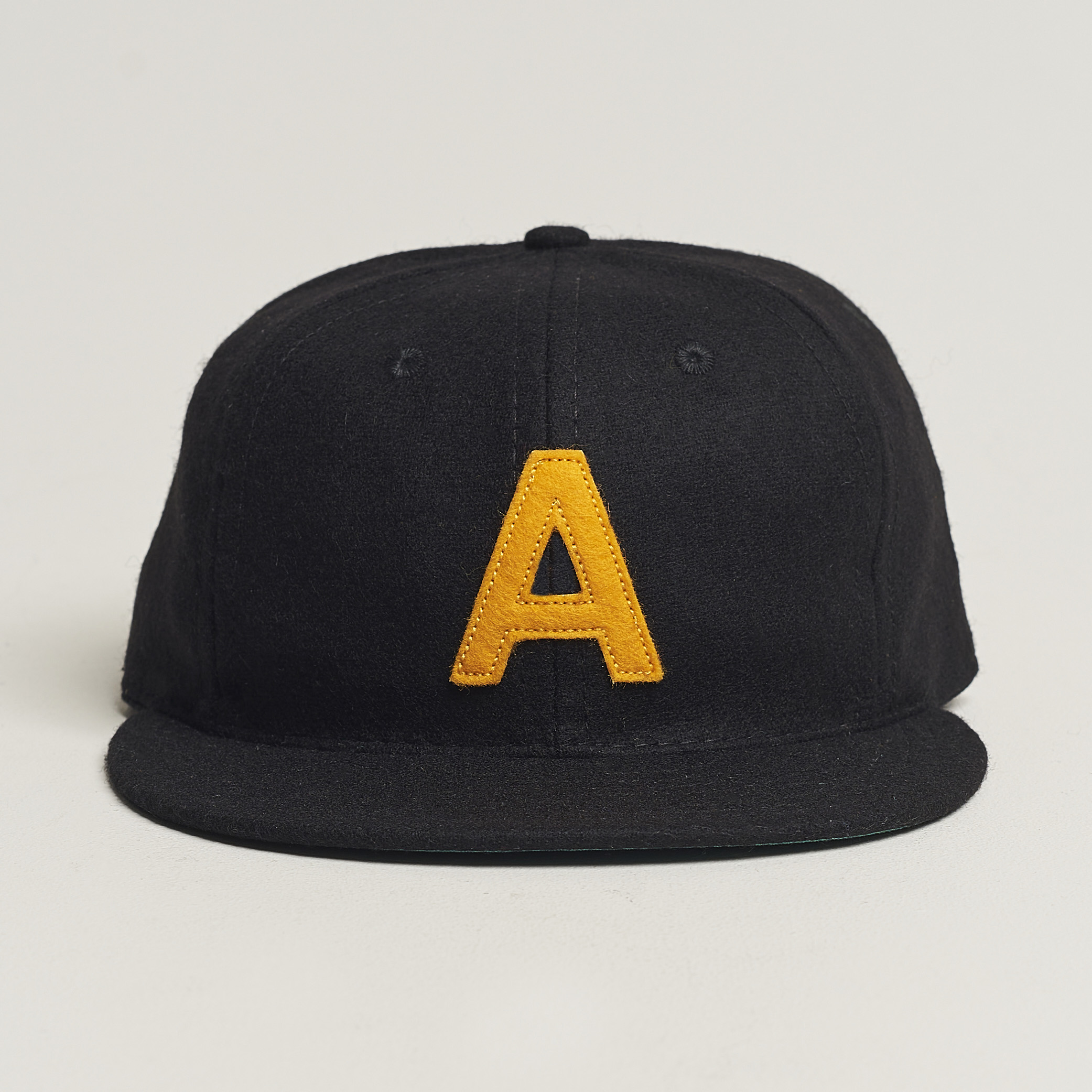 Ebbets Field Flannels Made in USA Army 1957 Vintage Ballcap Black at CareOf