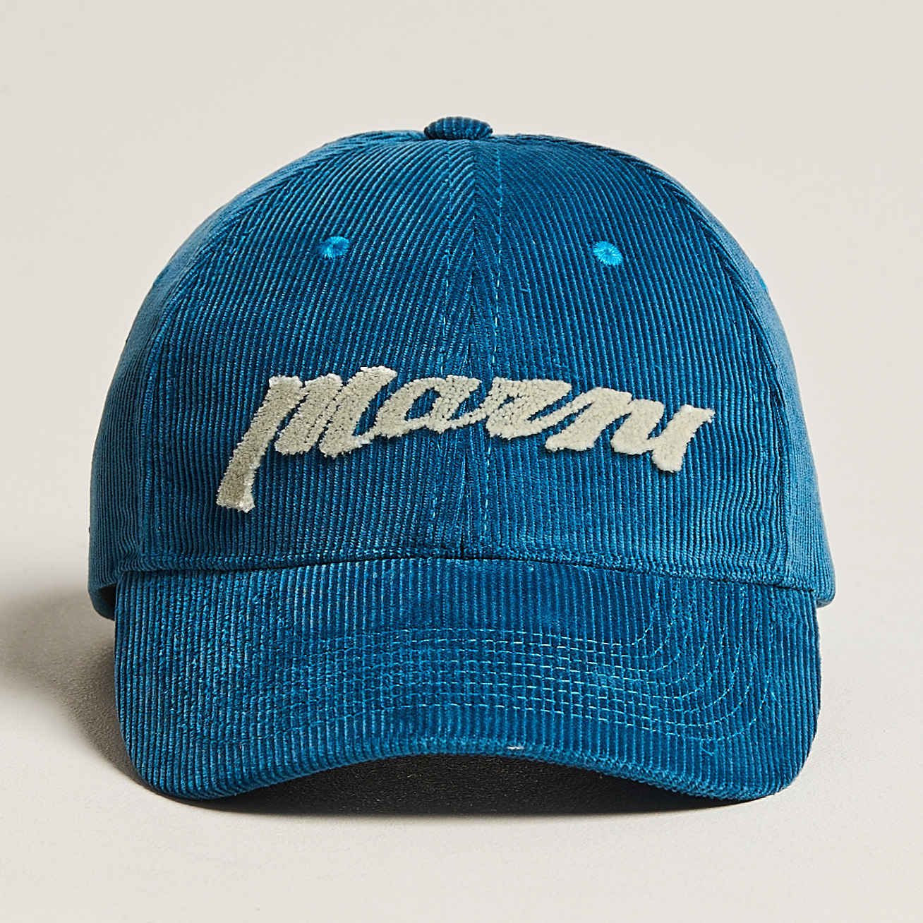 Marni Wale Corduroy Baseball Cap Royal at CareOfCarl.com