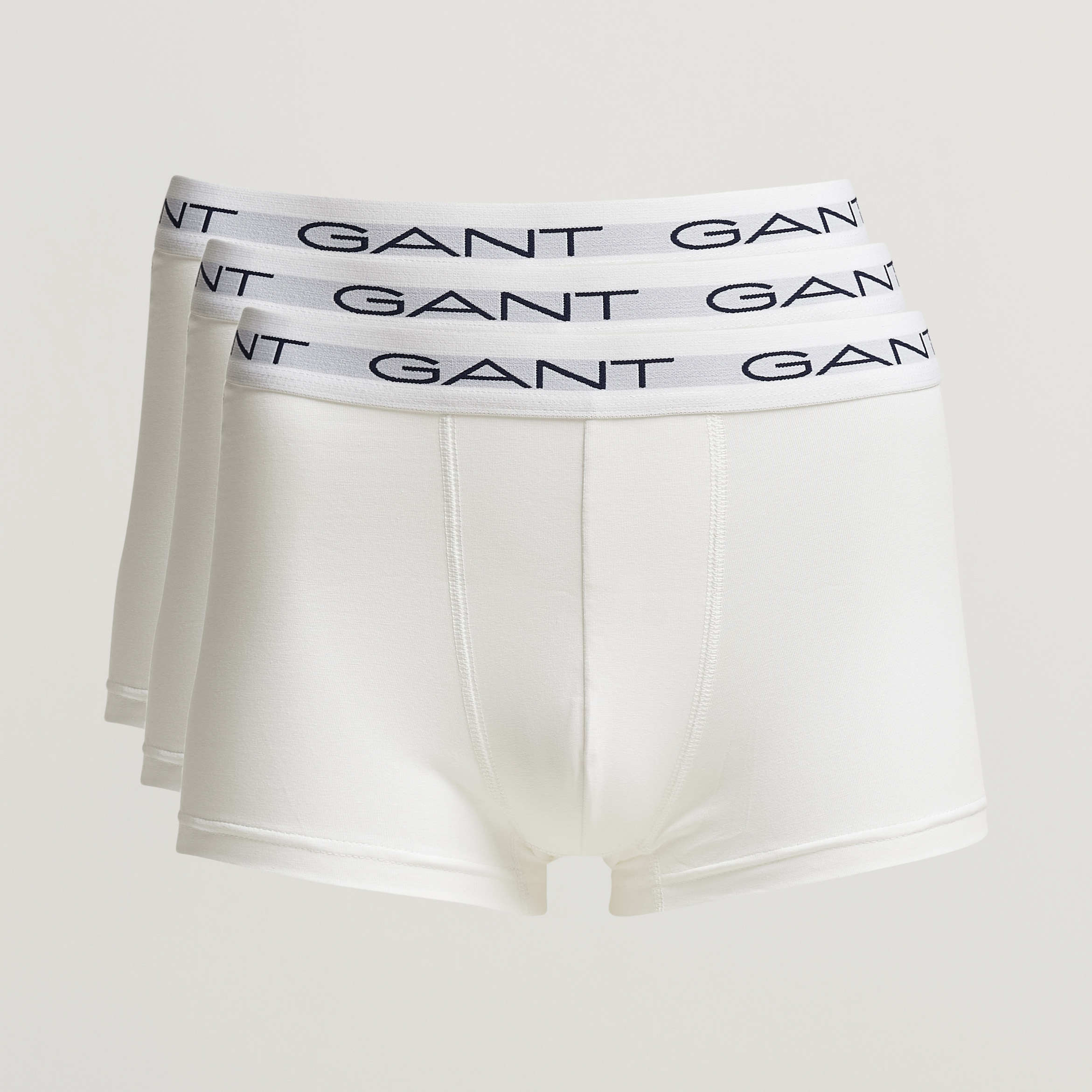 GANT 3-Pack Trunk Boxer White at CareOfCarl.com