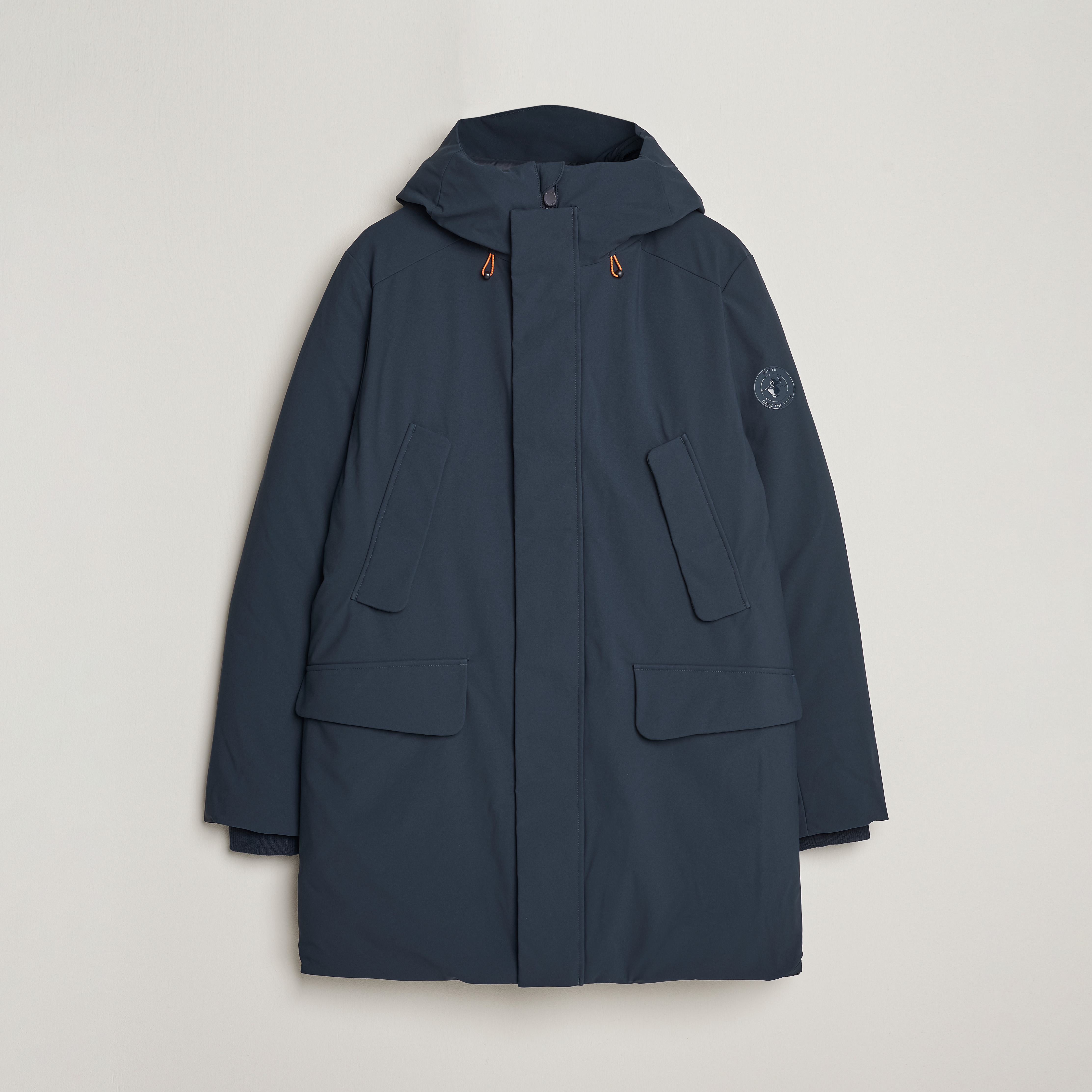 Save The Duck Wilson Arctic Parka Blue Black at CareOfCarl.com