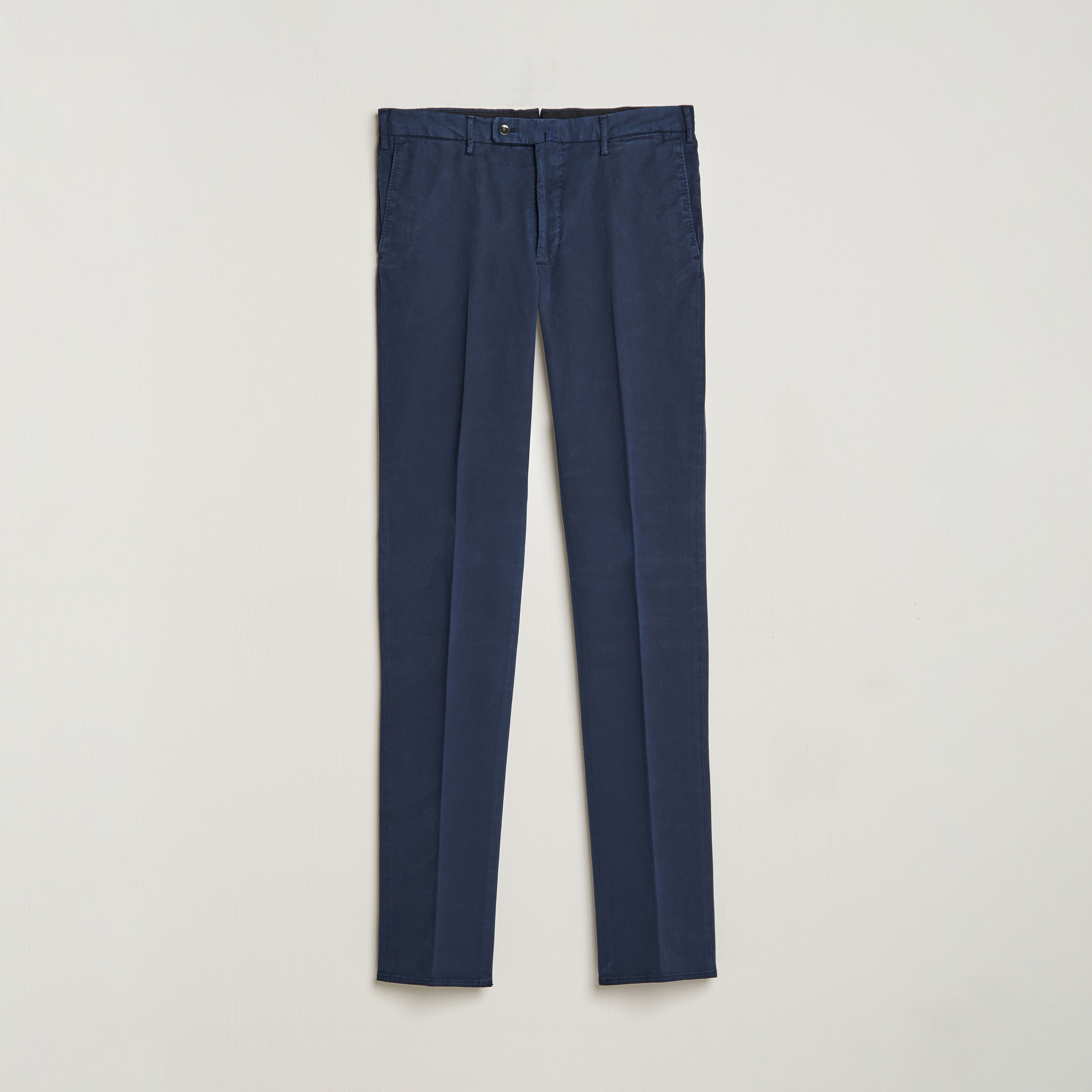 Incotex Regular Fit Cotton Chinos Navy at CareOfCarl.com