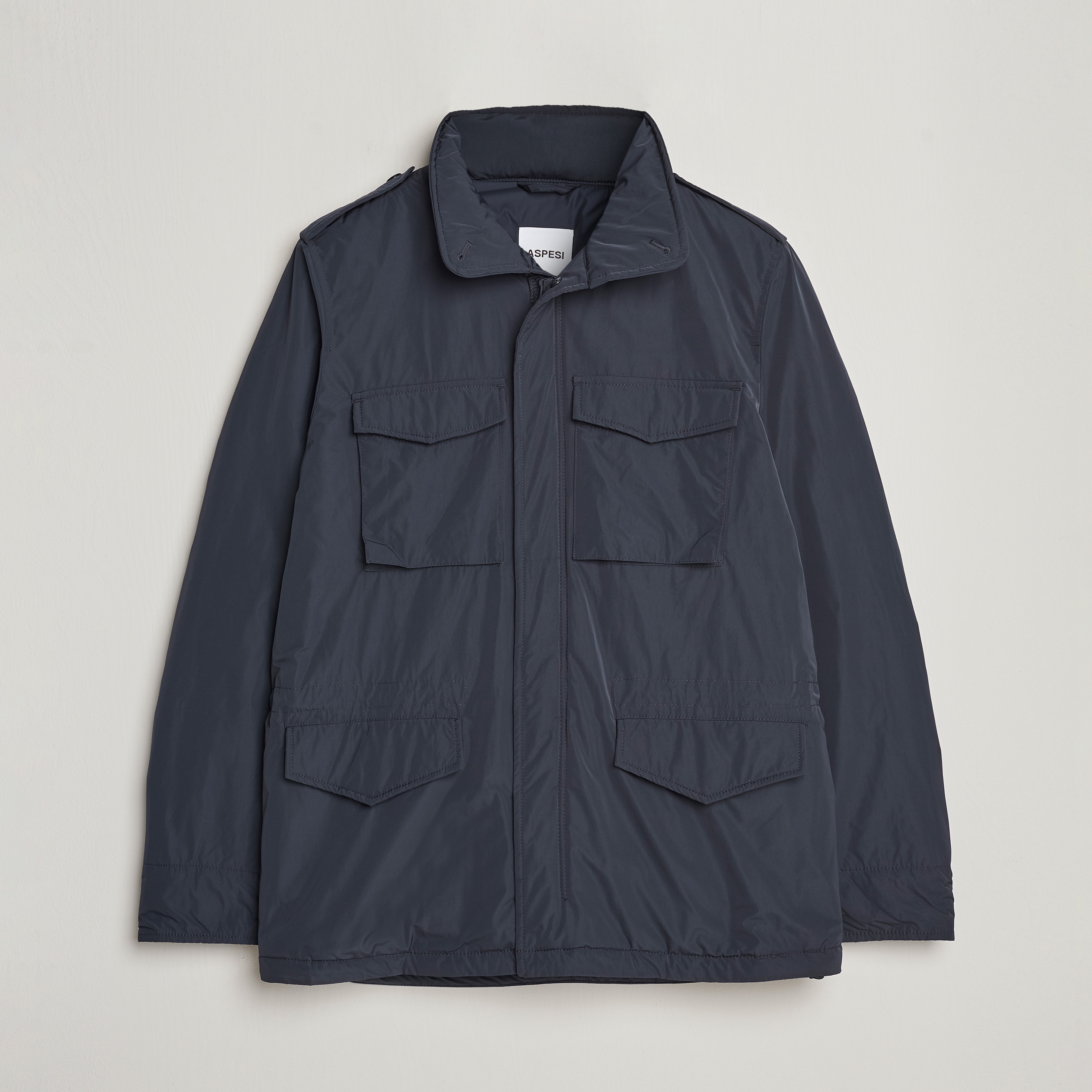 Aspesi Minifield Nylon Field Jacket Navy at CareOfCarl.com