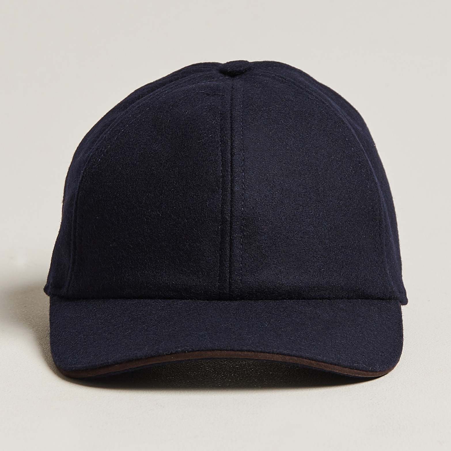 Eton Wool Baseball Cap Navy Blue at CareOfCarl.com