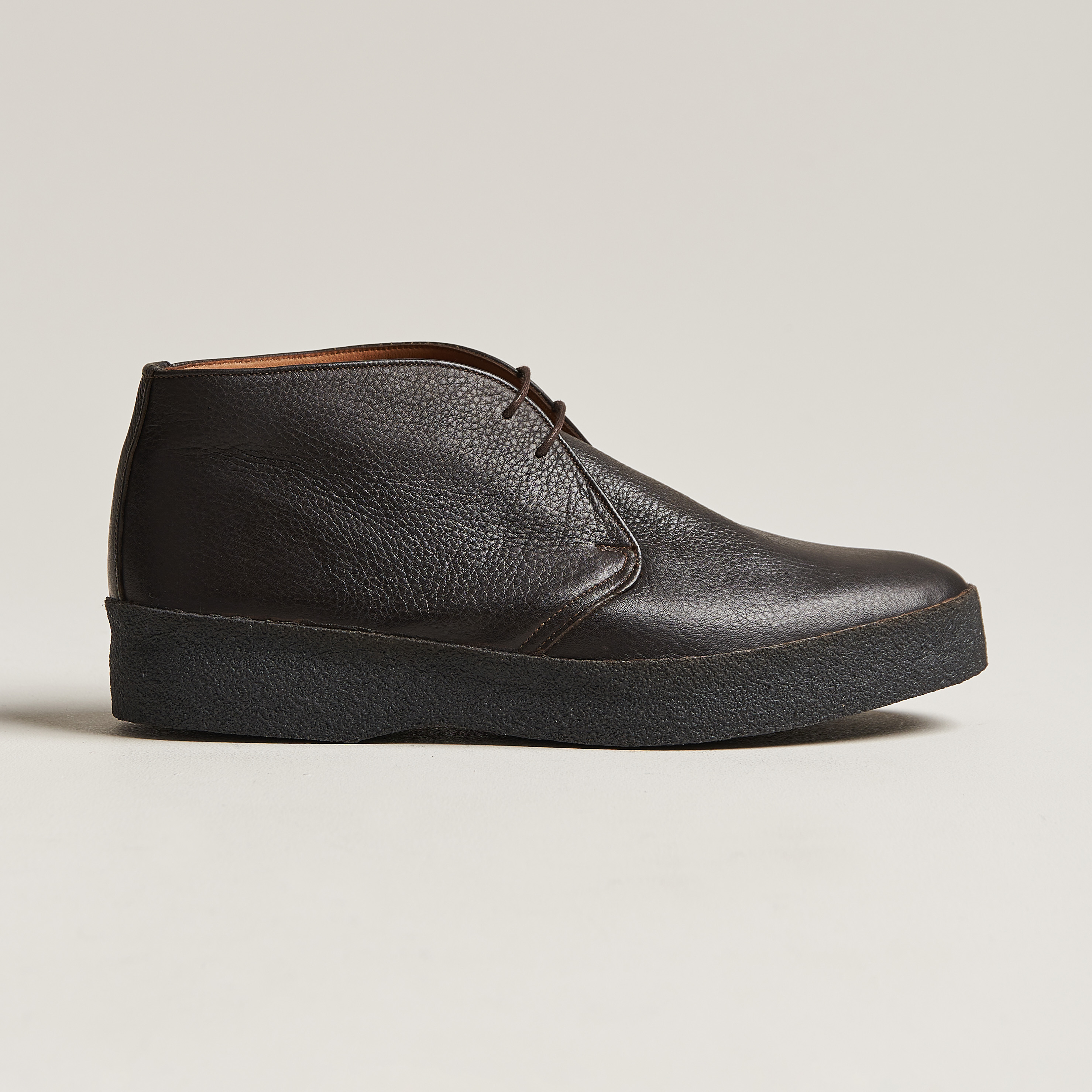 Sanders Joel Grained Chukka Boot Savage Brown at CareOfCarl.com
