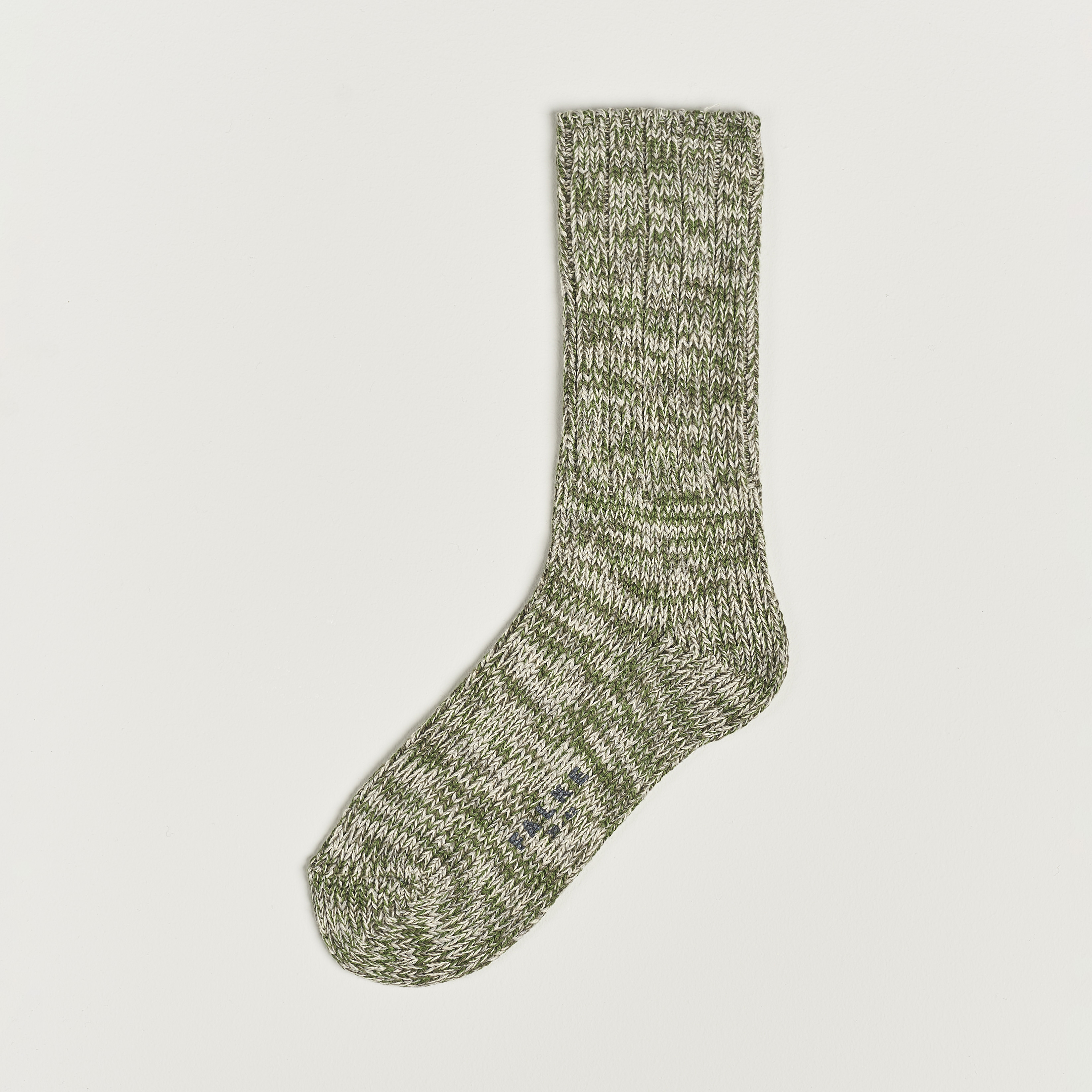 Falke Brooklyn Cotton Sock Thyme Green at CareOfCarl.com