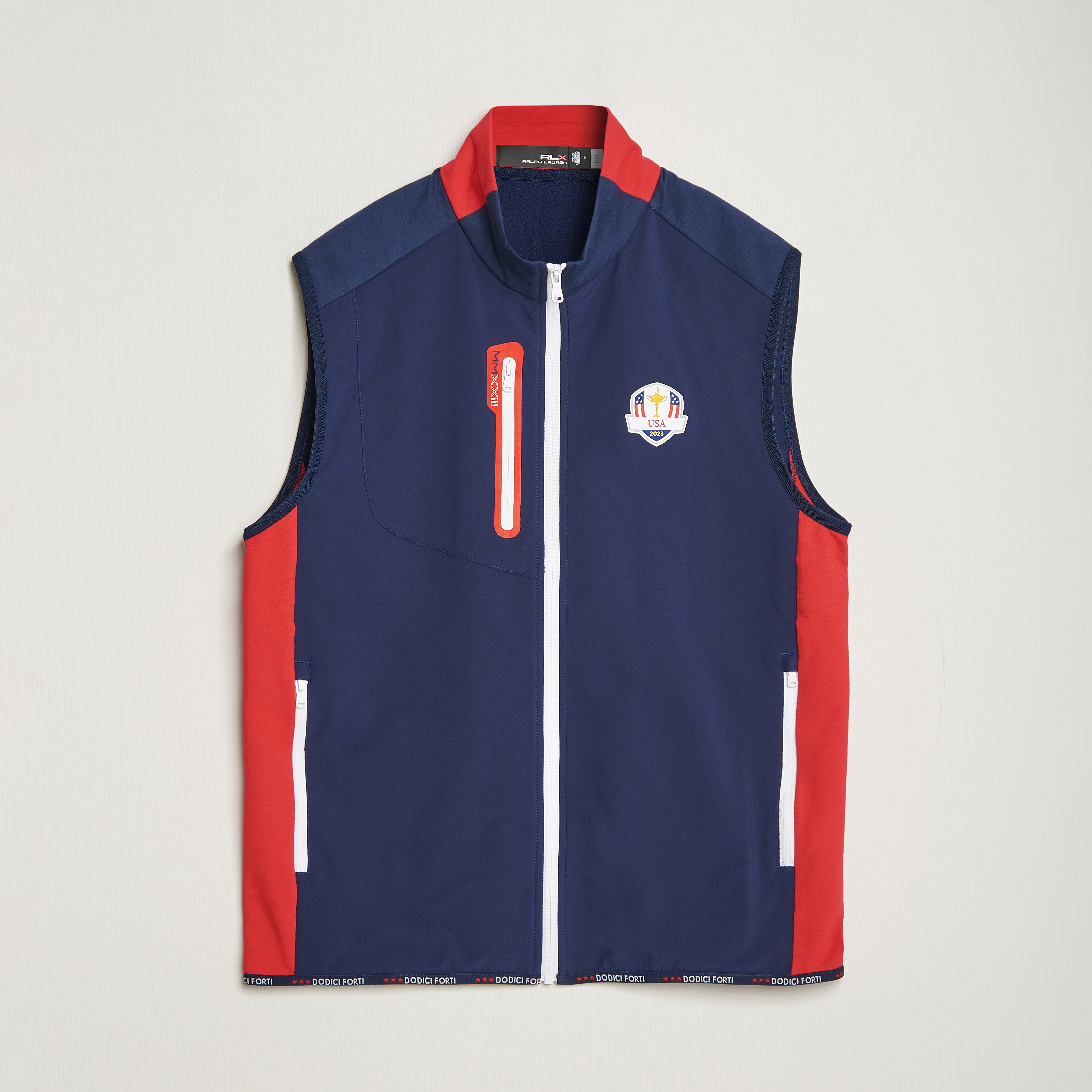 RLX Ralph Lauren Ryder Cup Terry Vest French Navy at CareOfCarl.com