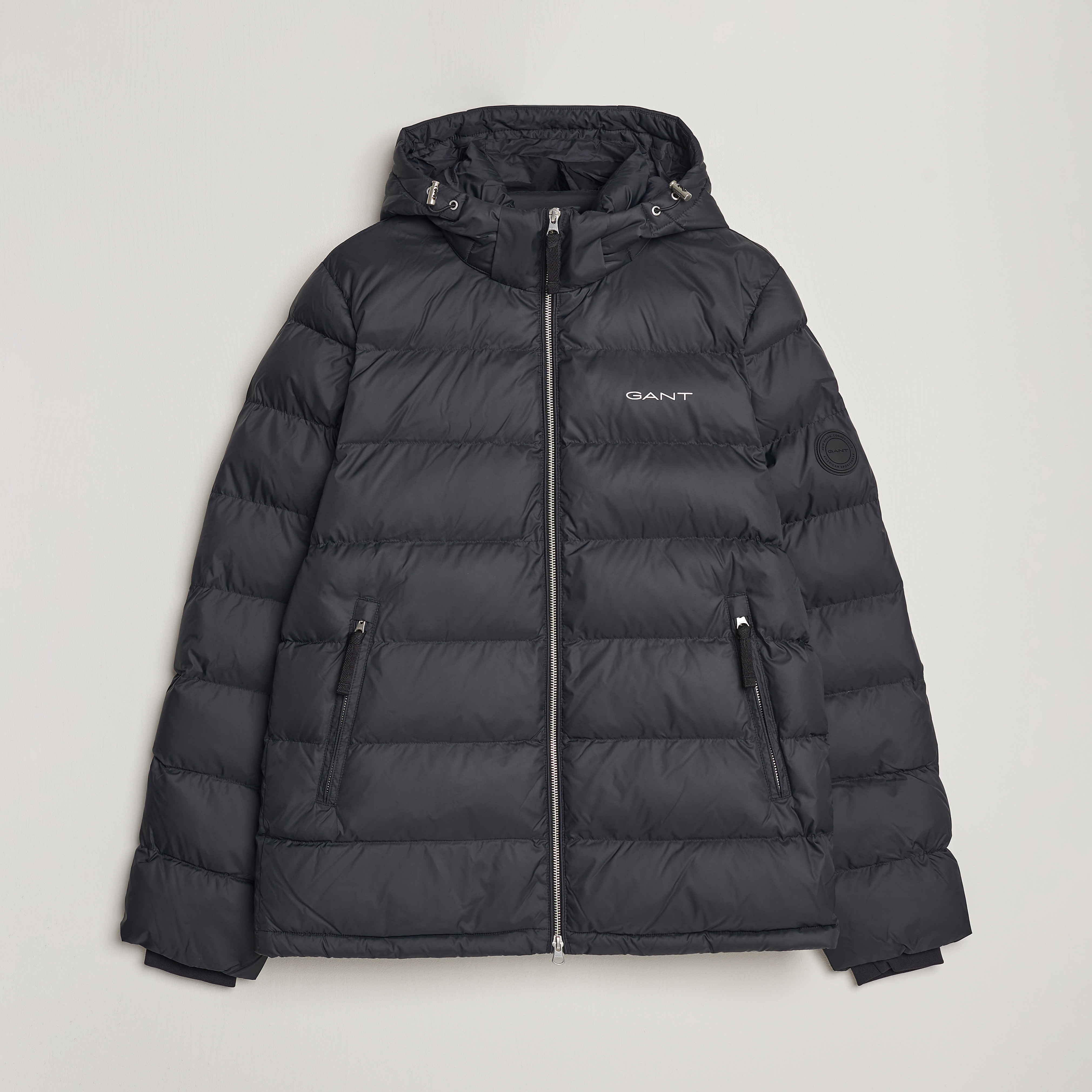 GANT The Active Cloud Jacket Black at CareOfCarl.com