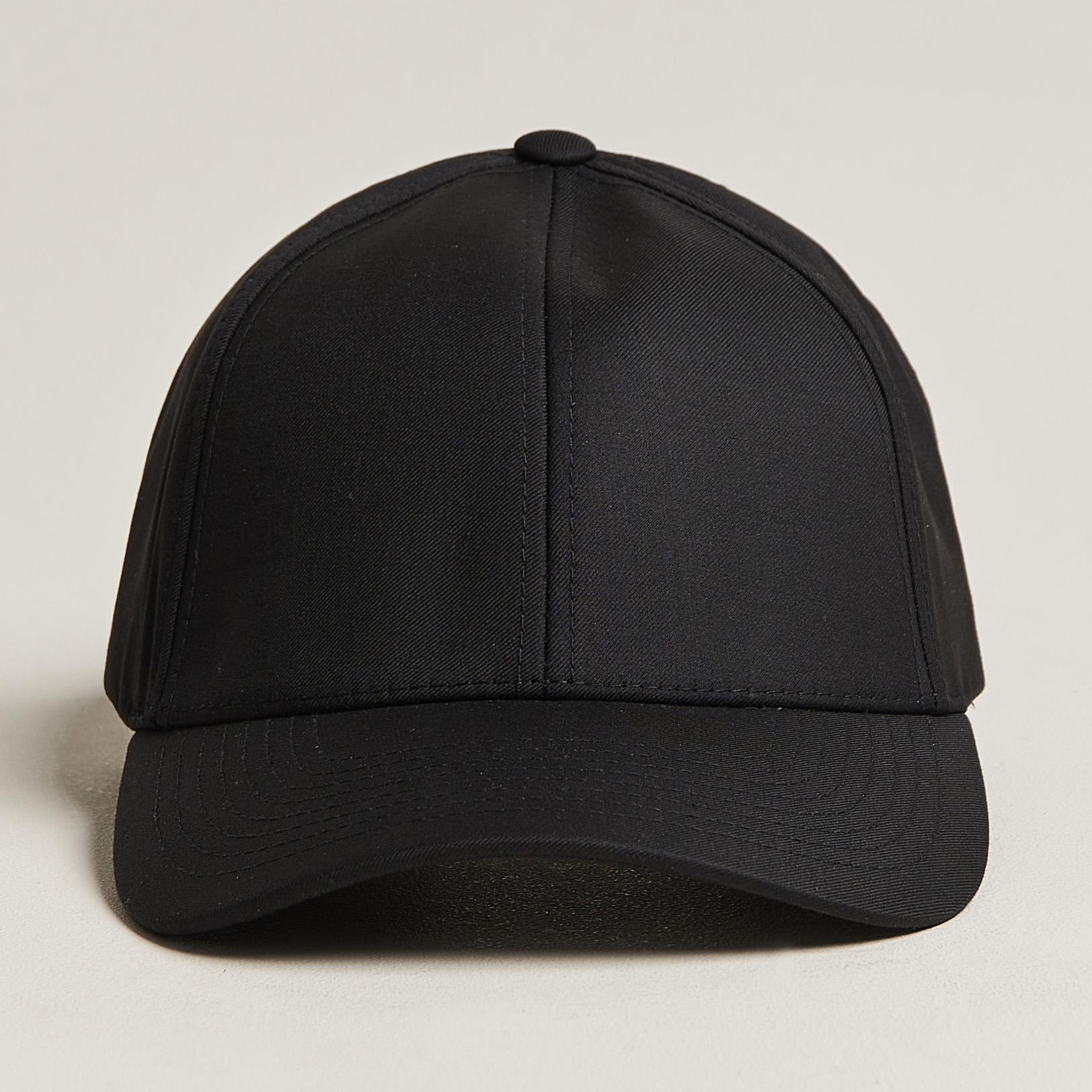 Varsity Headwear Wool Tech Baseball Cap Black at CareOfCarl.com