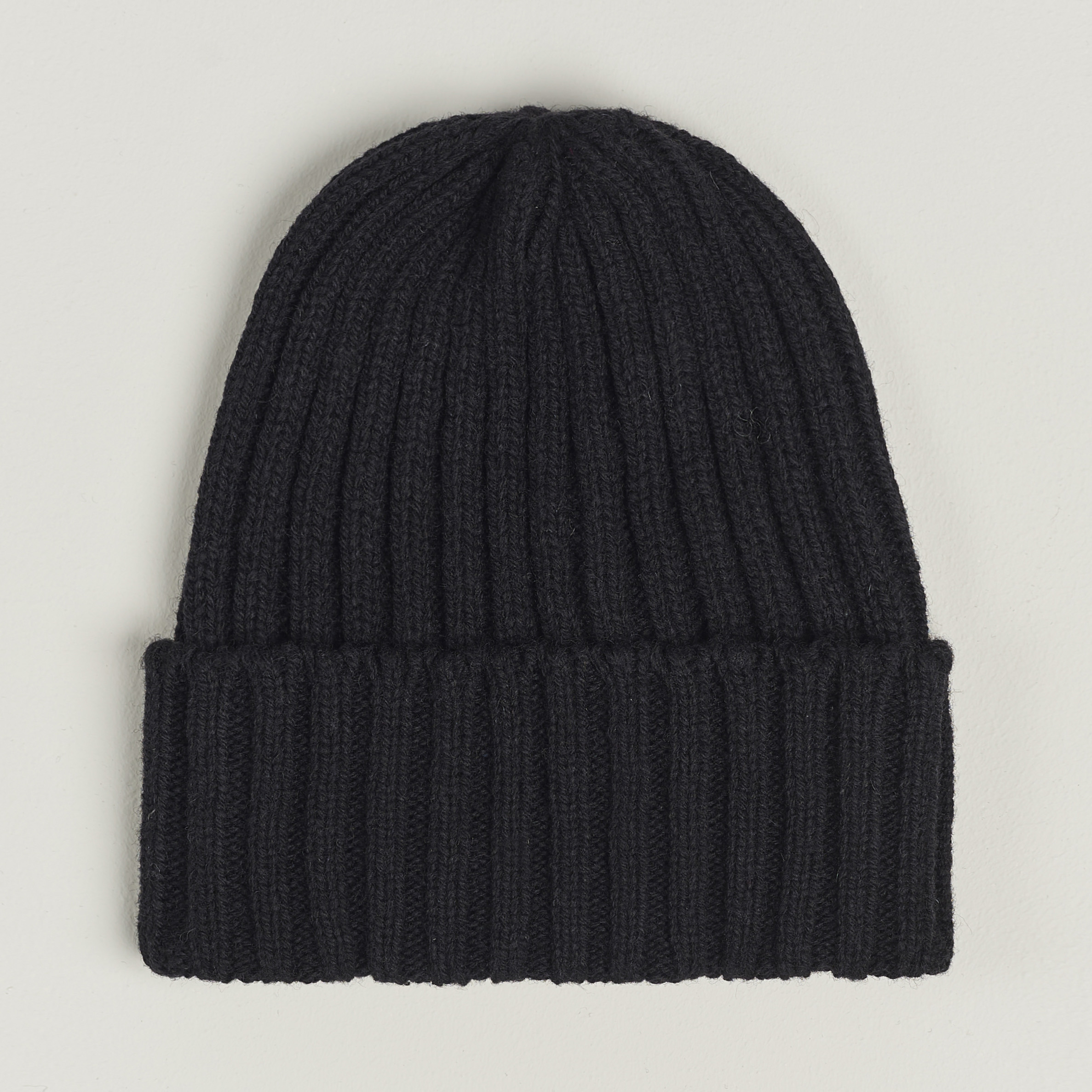 BEAMS PLUS Wool Watch Cap Black at CareOfCarl.com