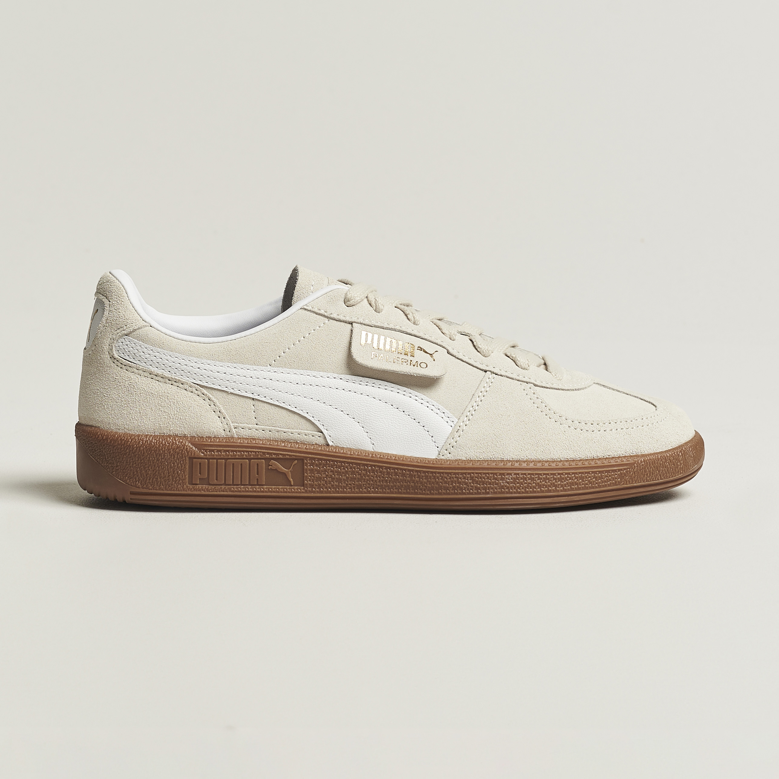 Puma Palermo Suede Sneaker Alpine Snow at CareOfCarl.com