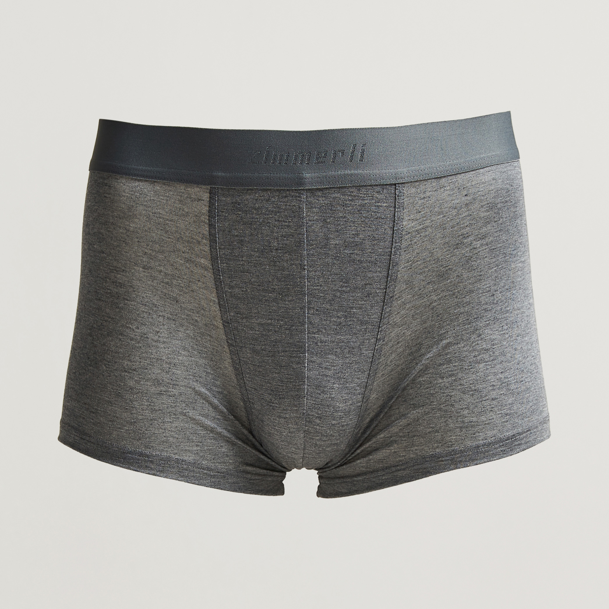 Zimmerli of Switzerland Micro Modal Boxer Briefs Grey Melange at CareOfCarl