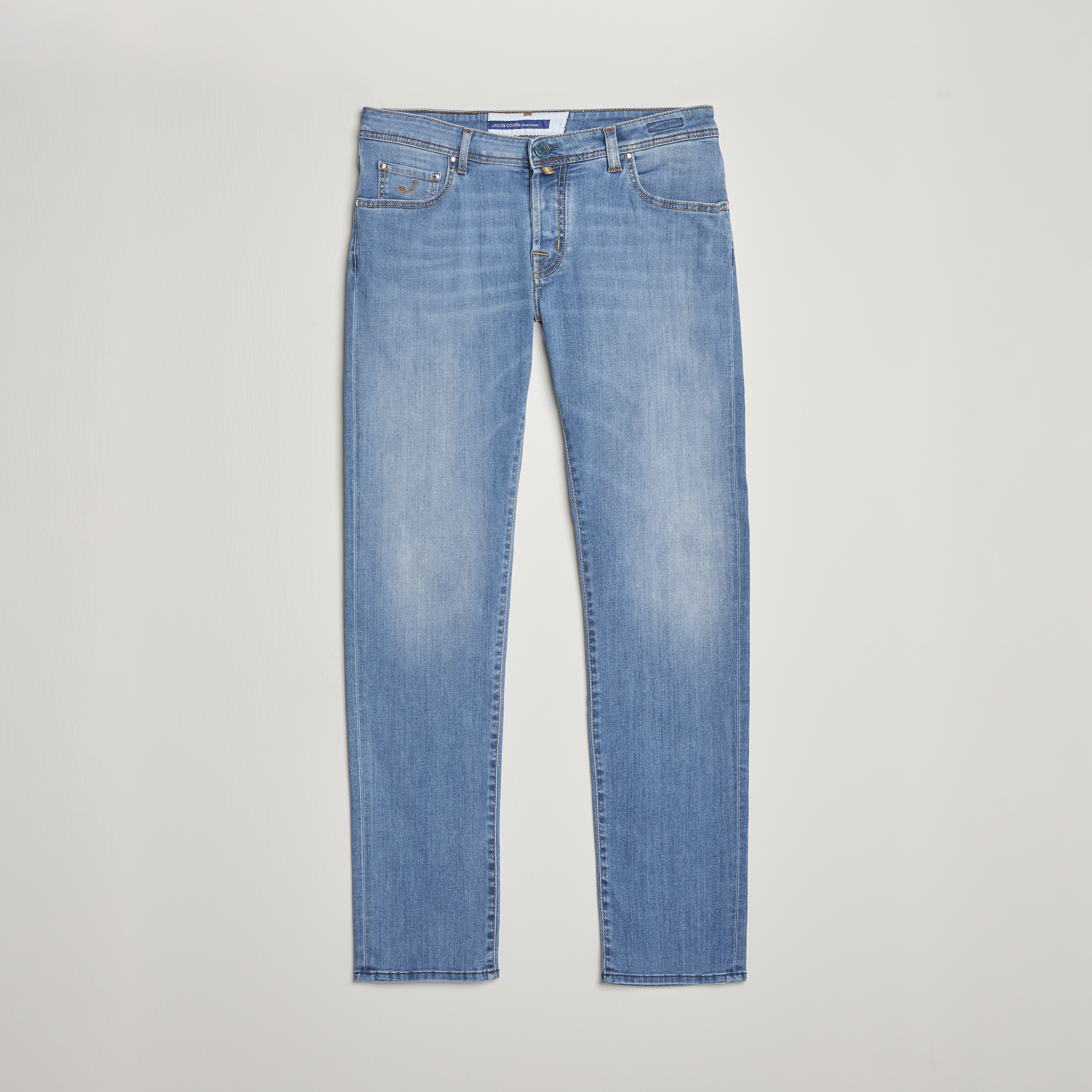 Jacob Cohën Nick Slim Fit Stretch Jeans Light Blue at CareOfCarl.com
