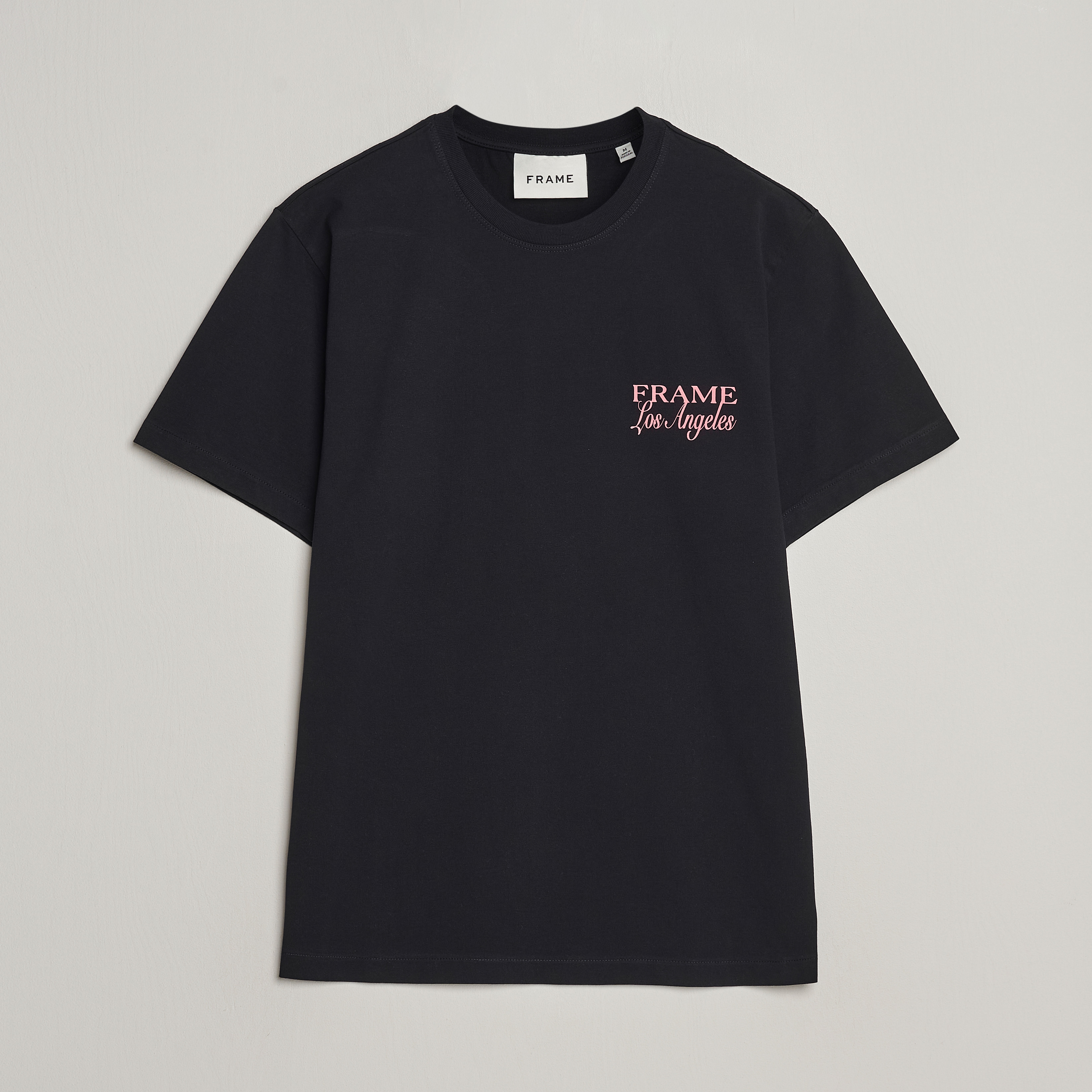 FRAME LA Logo T-Shirt Black at CareOfCarl.com