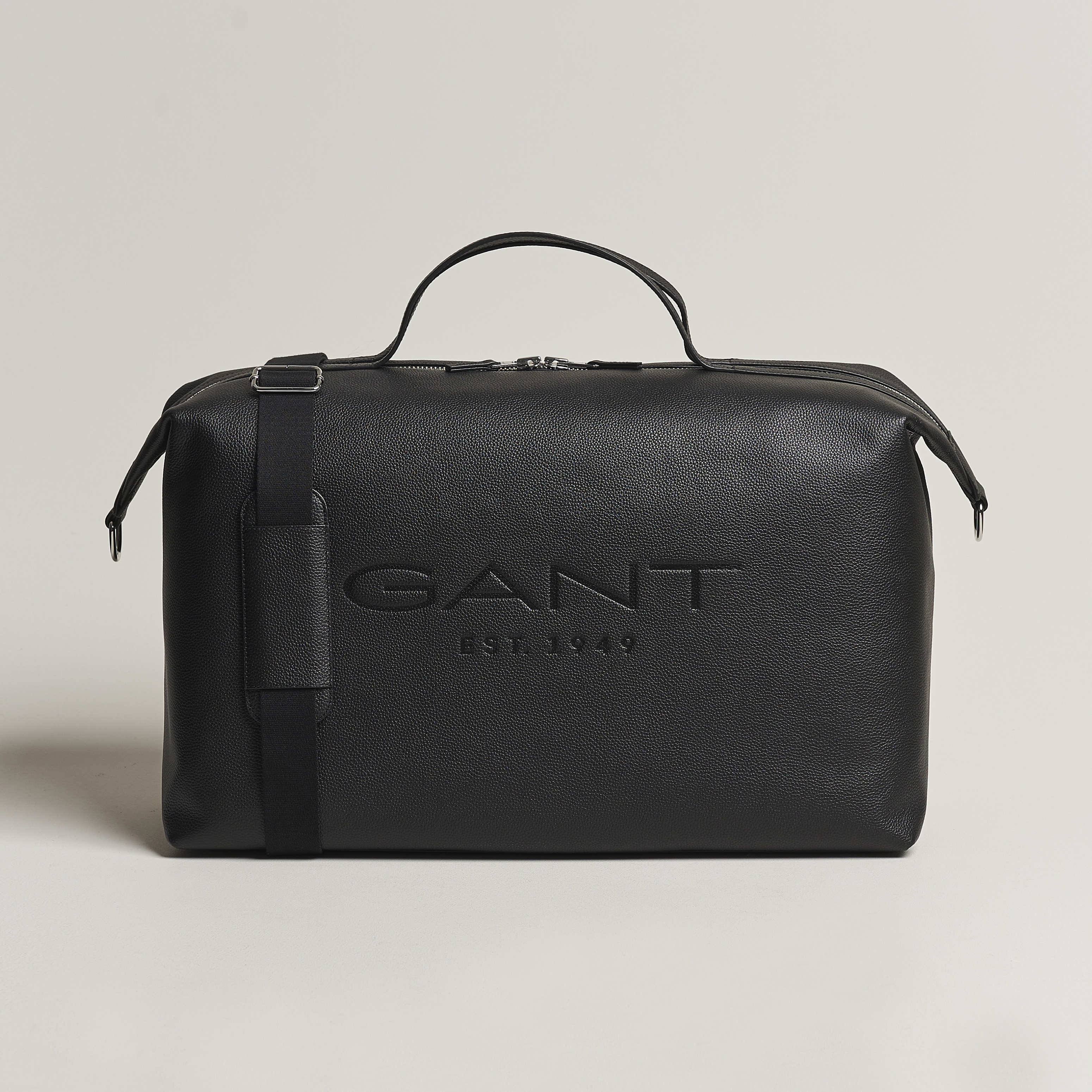 GANT Leather Weekendbag Black at CareOfCarl.com