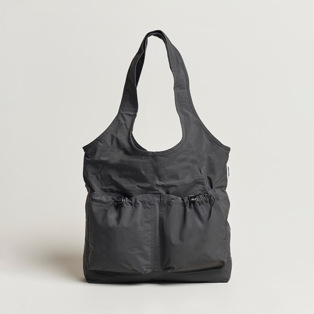 mazi untitled Nylon Bore Bag Grey at CareOfCarl.com