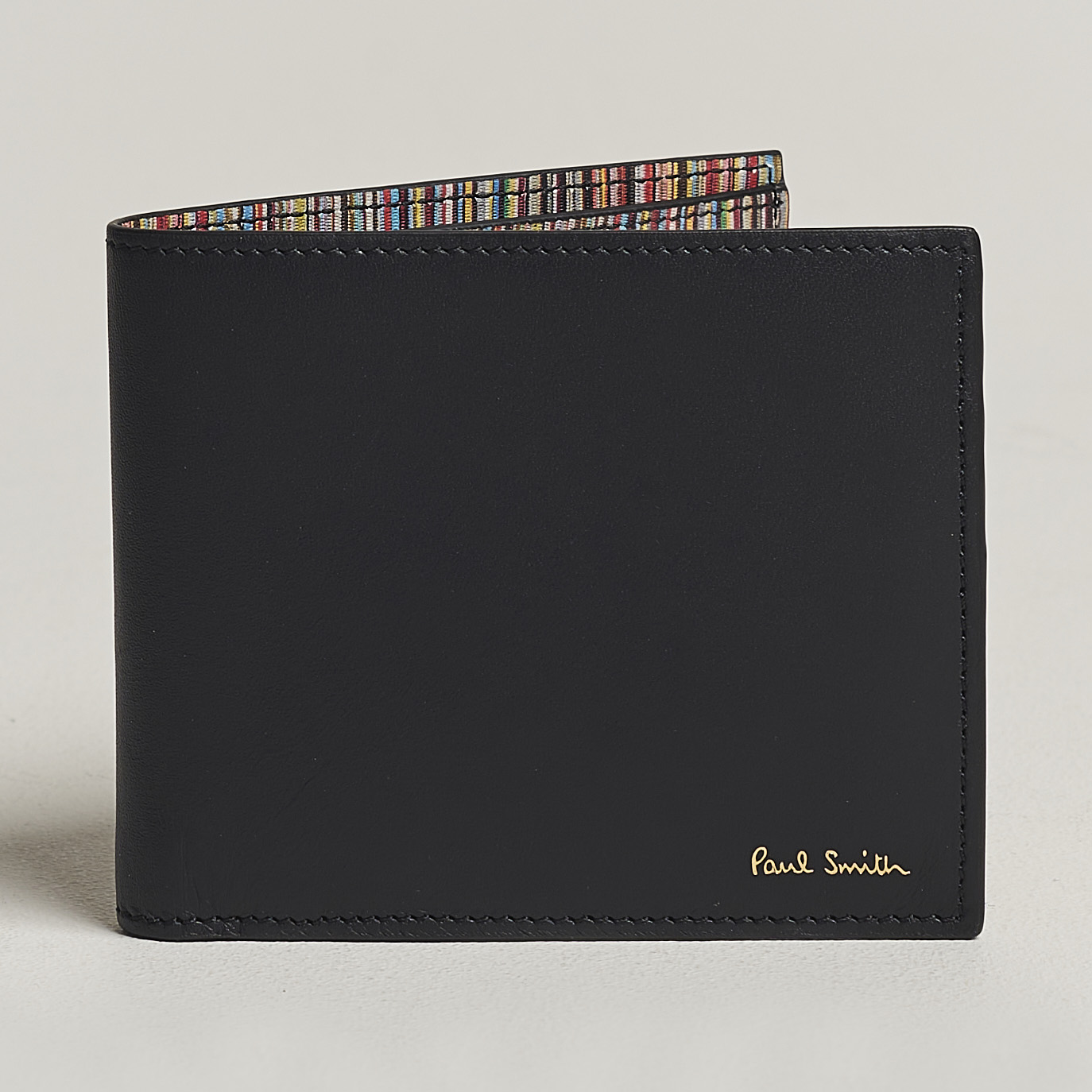 Paul Smith Leather Billfold Wallet Black at CareOfCarl.com