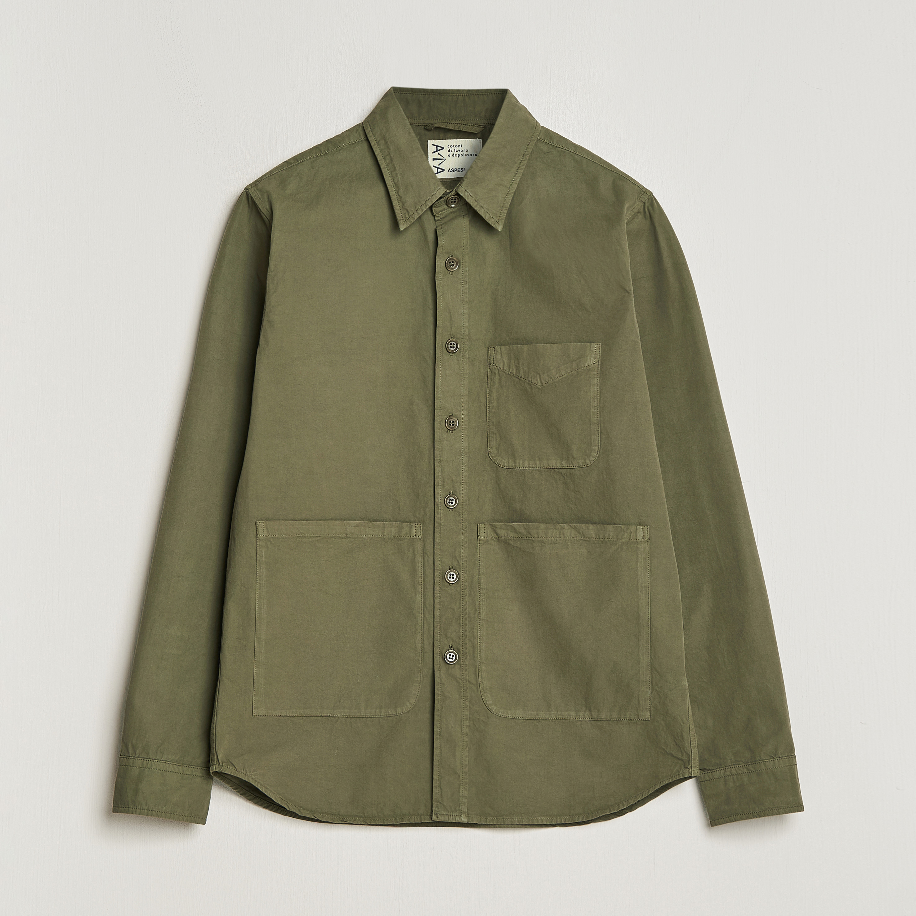 Aspesi Utility Shirt Jacket Military at CareOfCarl.com