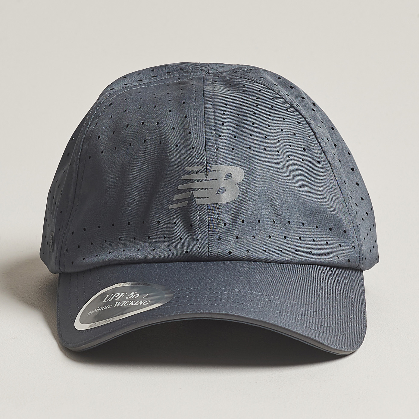 New Balance Running 6 Panel Pro Run Hat Graphite at CareOfCarl.com