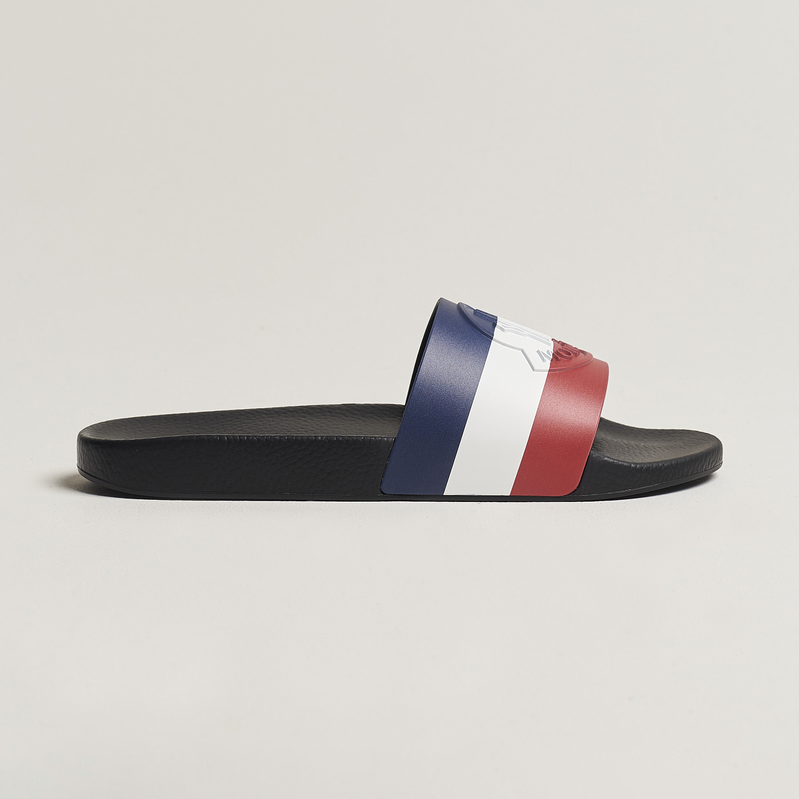 Moncler Basile Slides Black at CareOfCarl.com