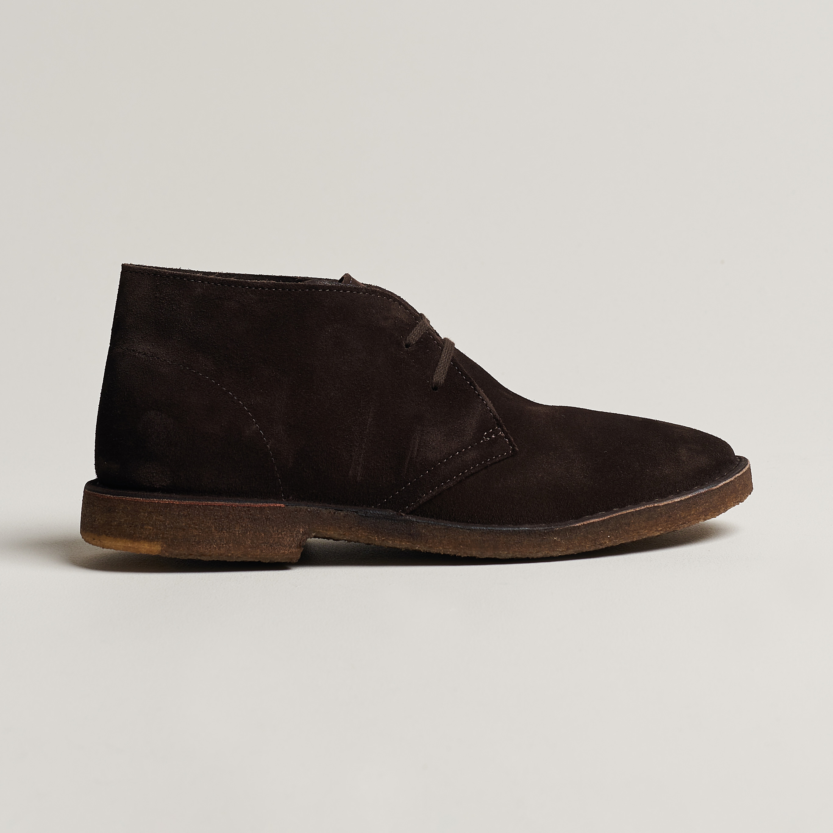 Astorflex Montflex Chukka Boots Dark Brown Suede at CareOfCarl.com