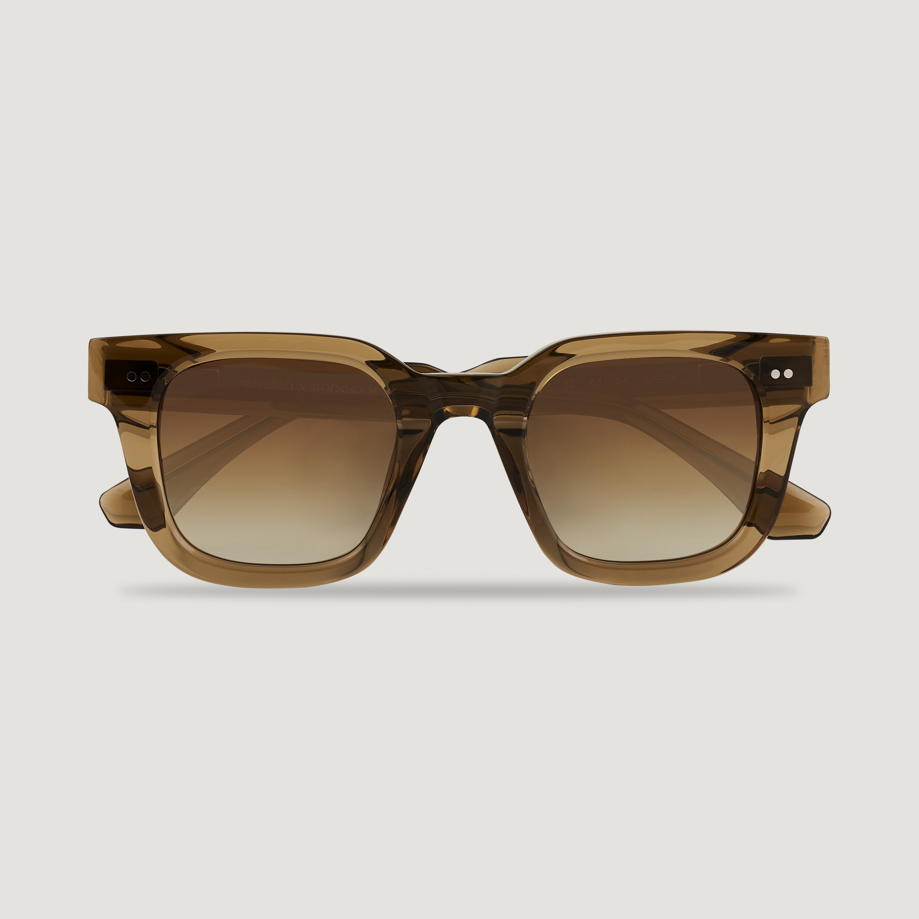 CHIMI 04 Sunglasses Green at CareOfCarl.com