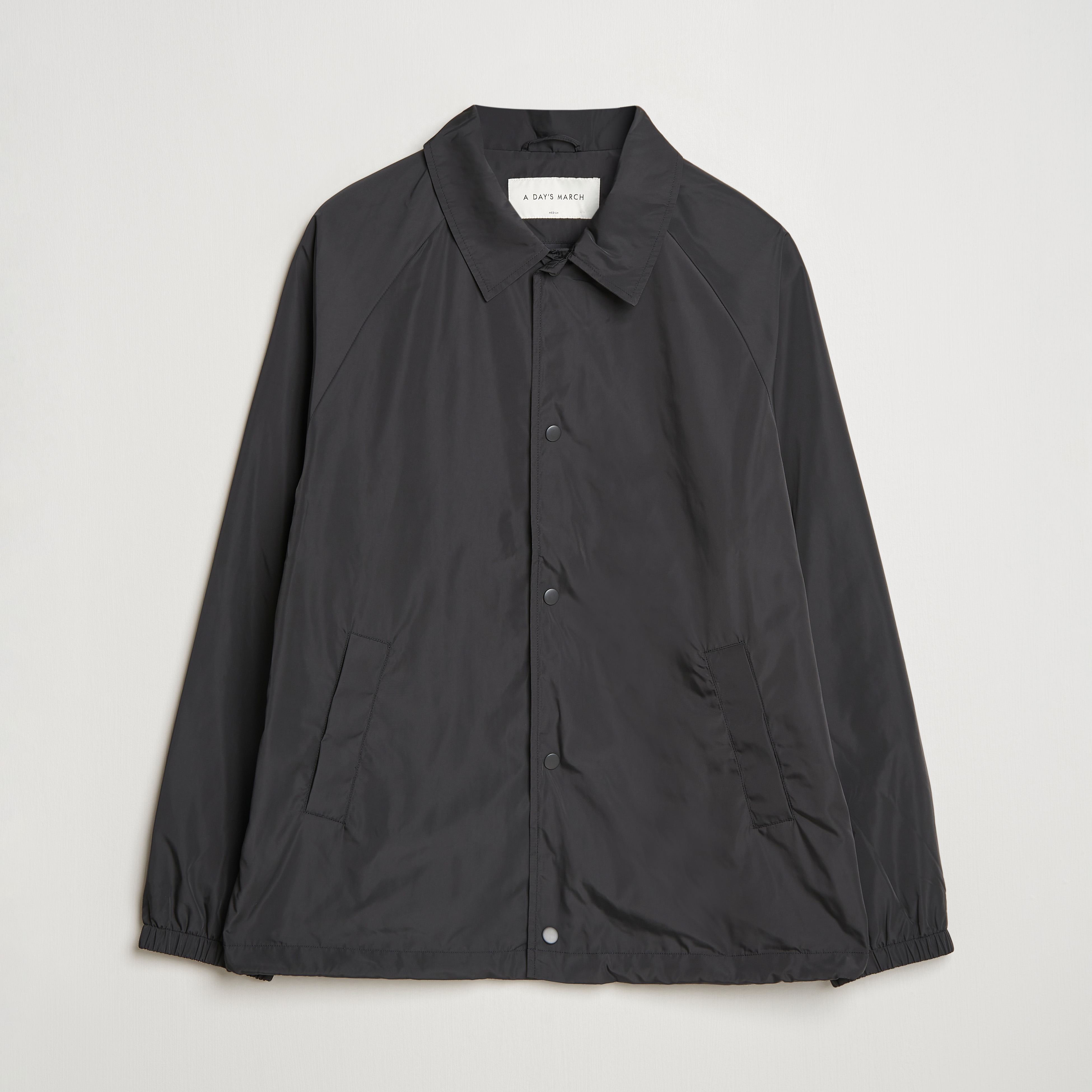 A Day's March Wilston Coach Jacket Black at CareOfCarl.com