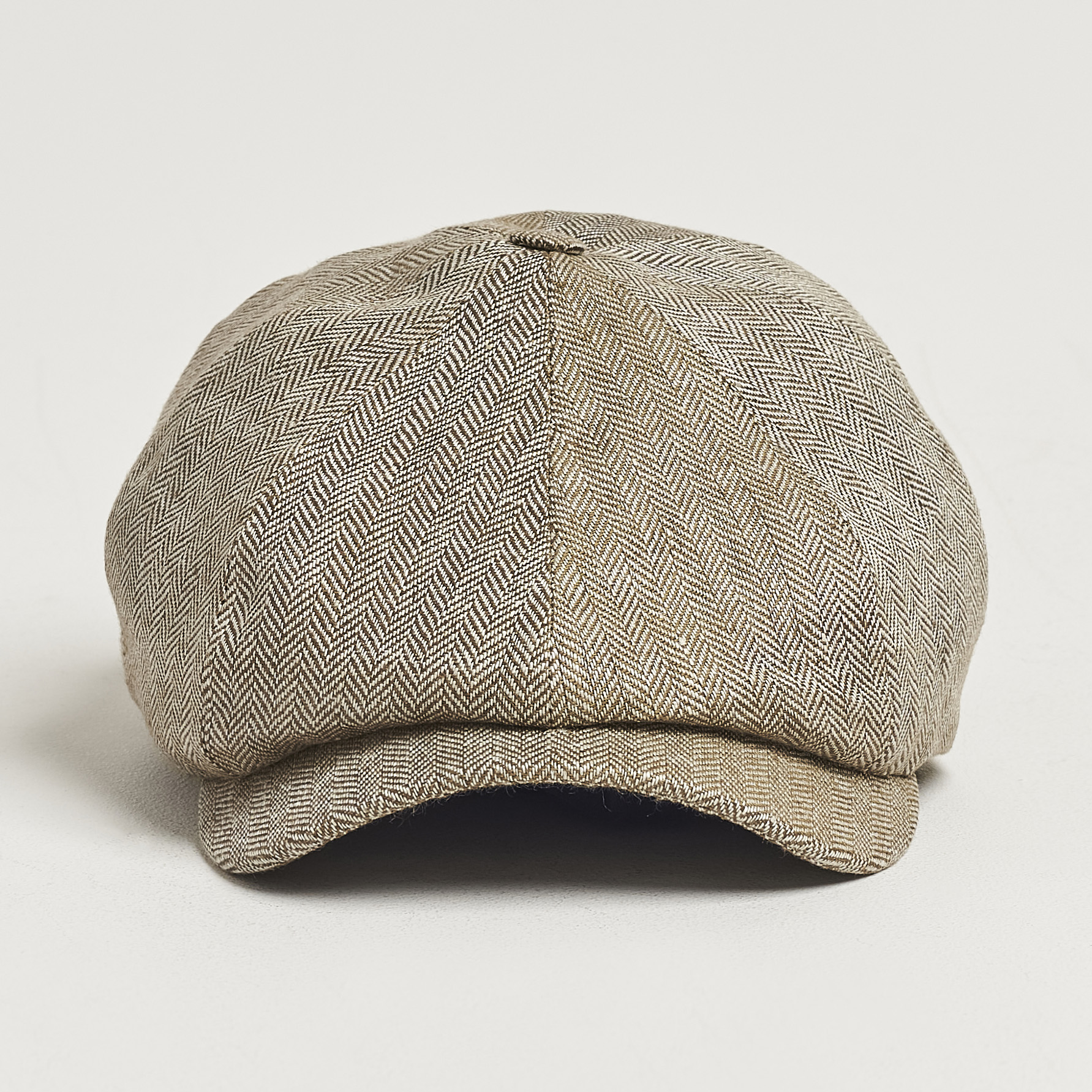Wigéns Newsboy Classic Linen Cap Beige at CareOfCarl.com