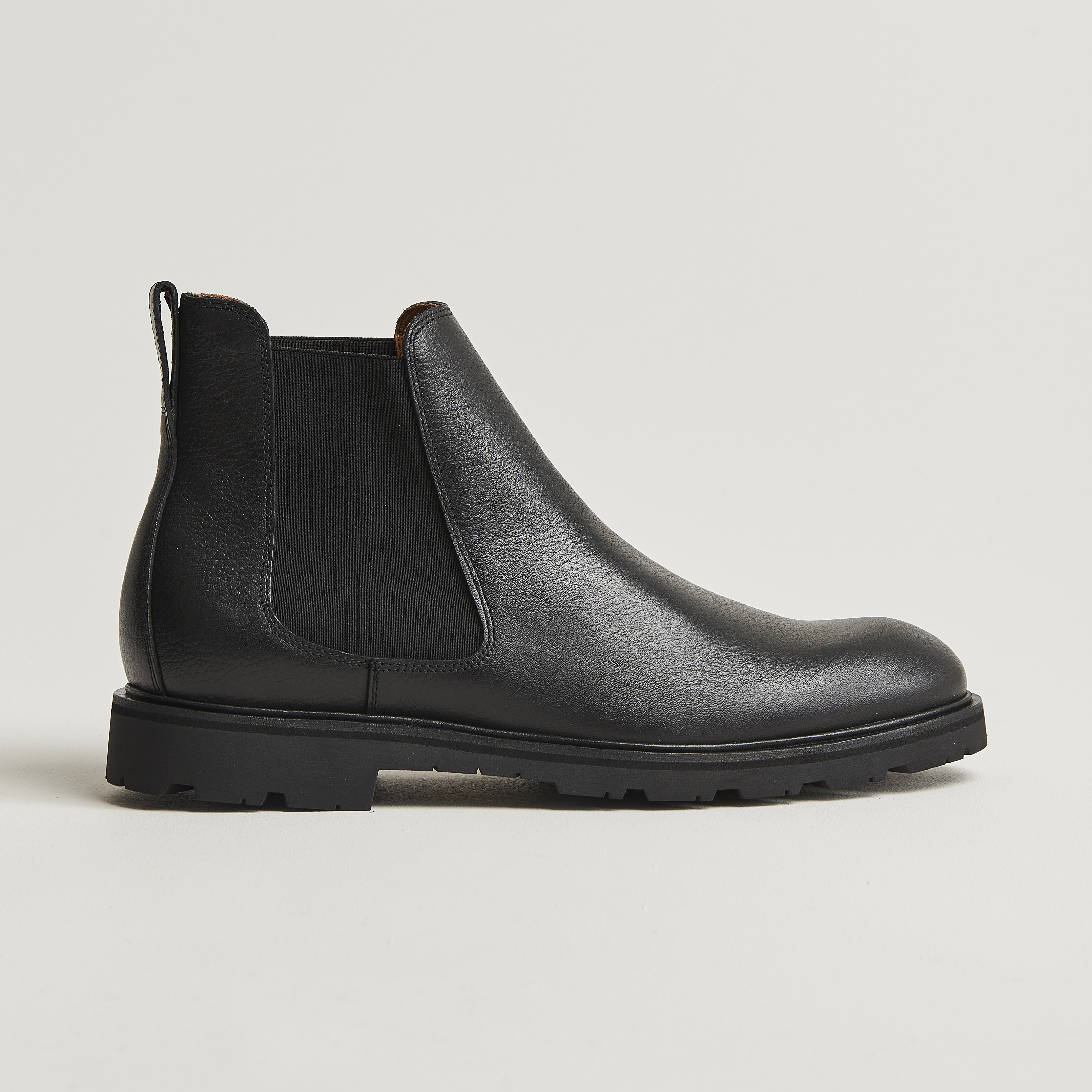 UBR Thunder Chelsea Leather Boot Black at CareOfCarl.com