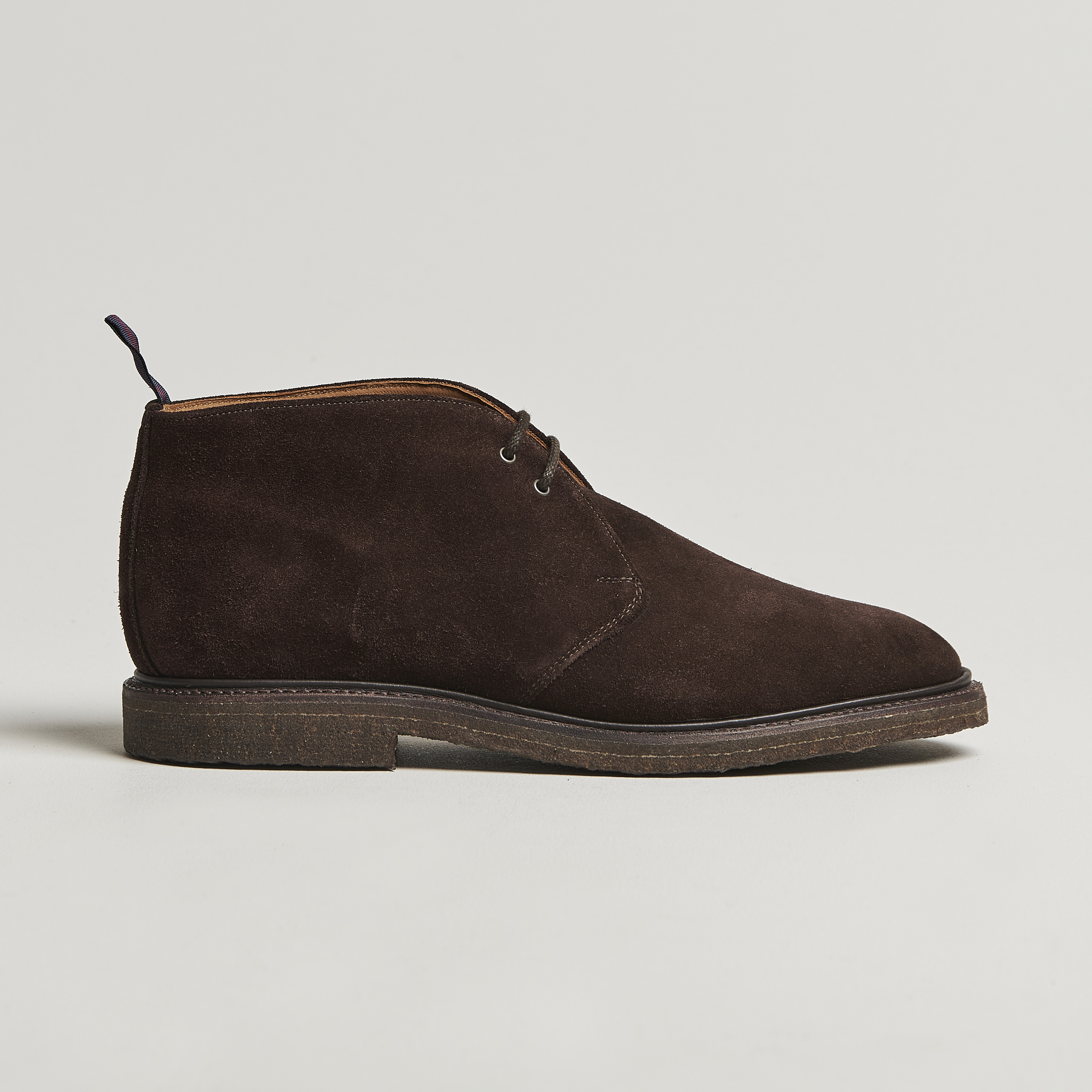 Sanders Harry Suede Chukka Boot Mocha Reverse at CareOfCarl.com
