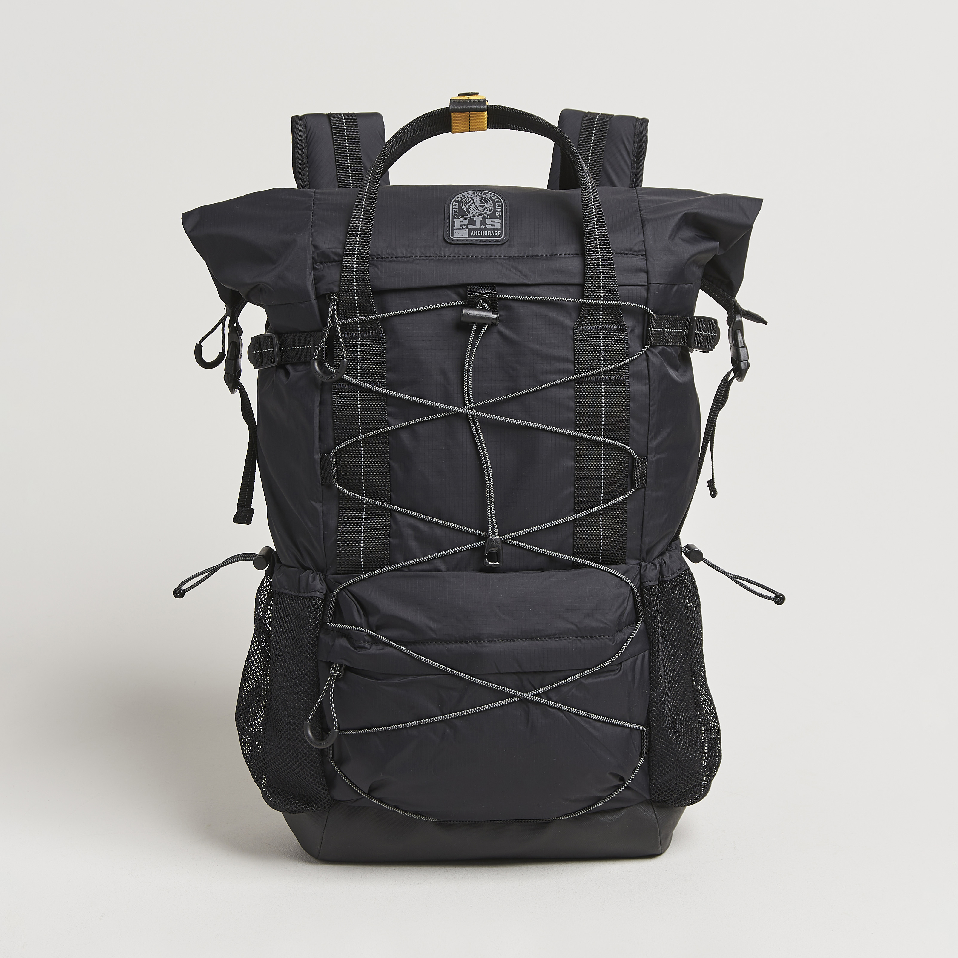 Parajumpers Hari Nylon Ripstop Backpack Black at CareOfCarl.com