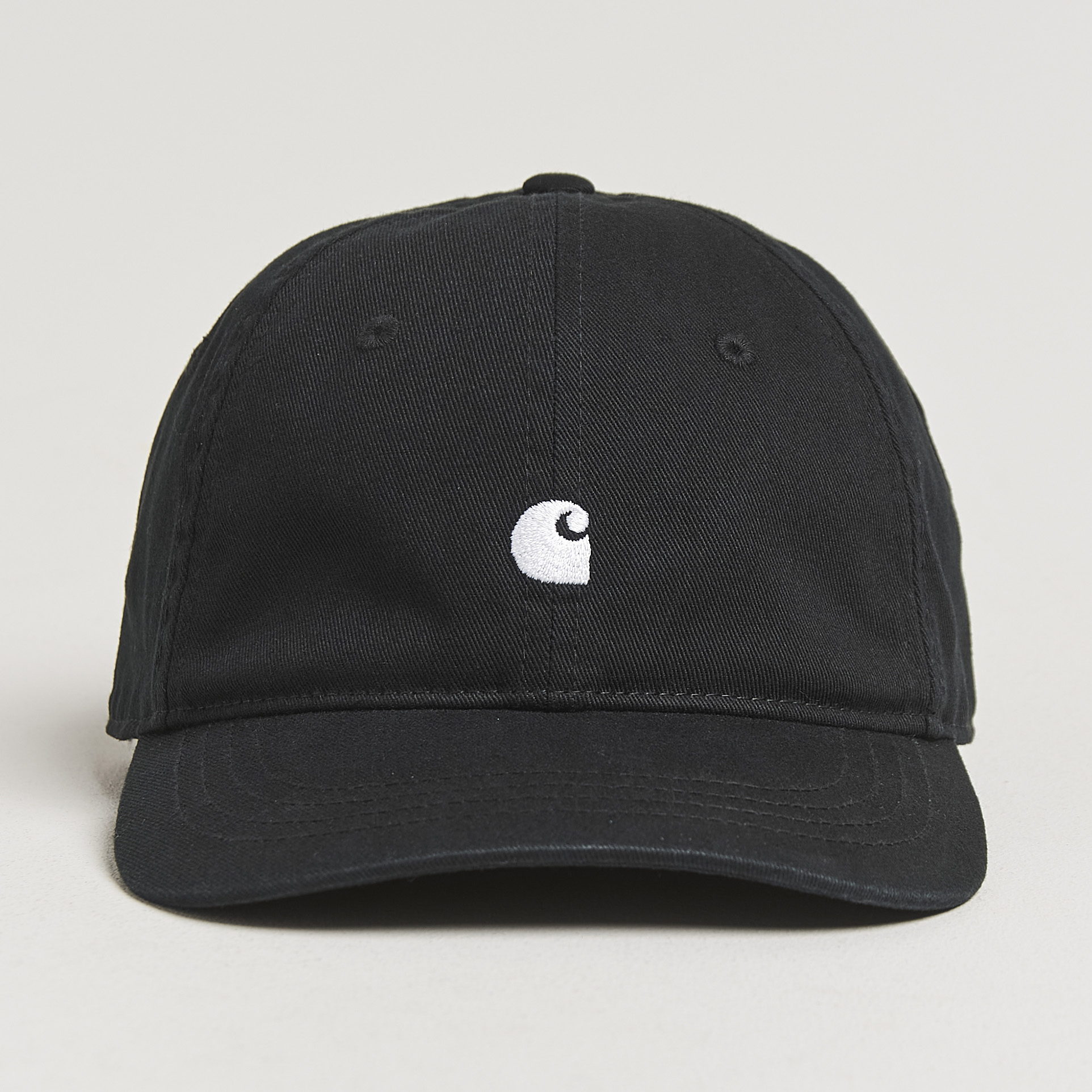 Carhartt WIP Madison Logo Cap Black at CareOfCarl.com
