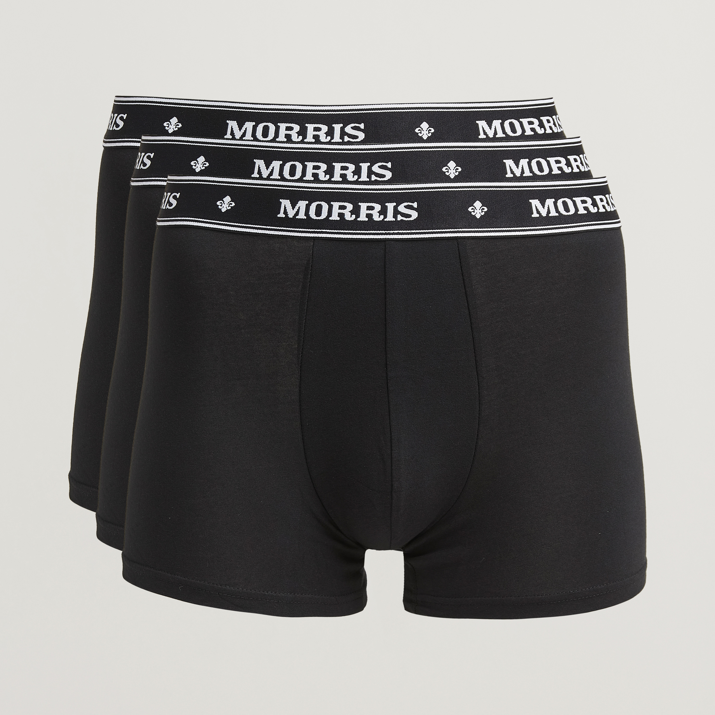 Morris 3-Pack Boxer Briefs Black at CareOfCarl.com