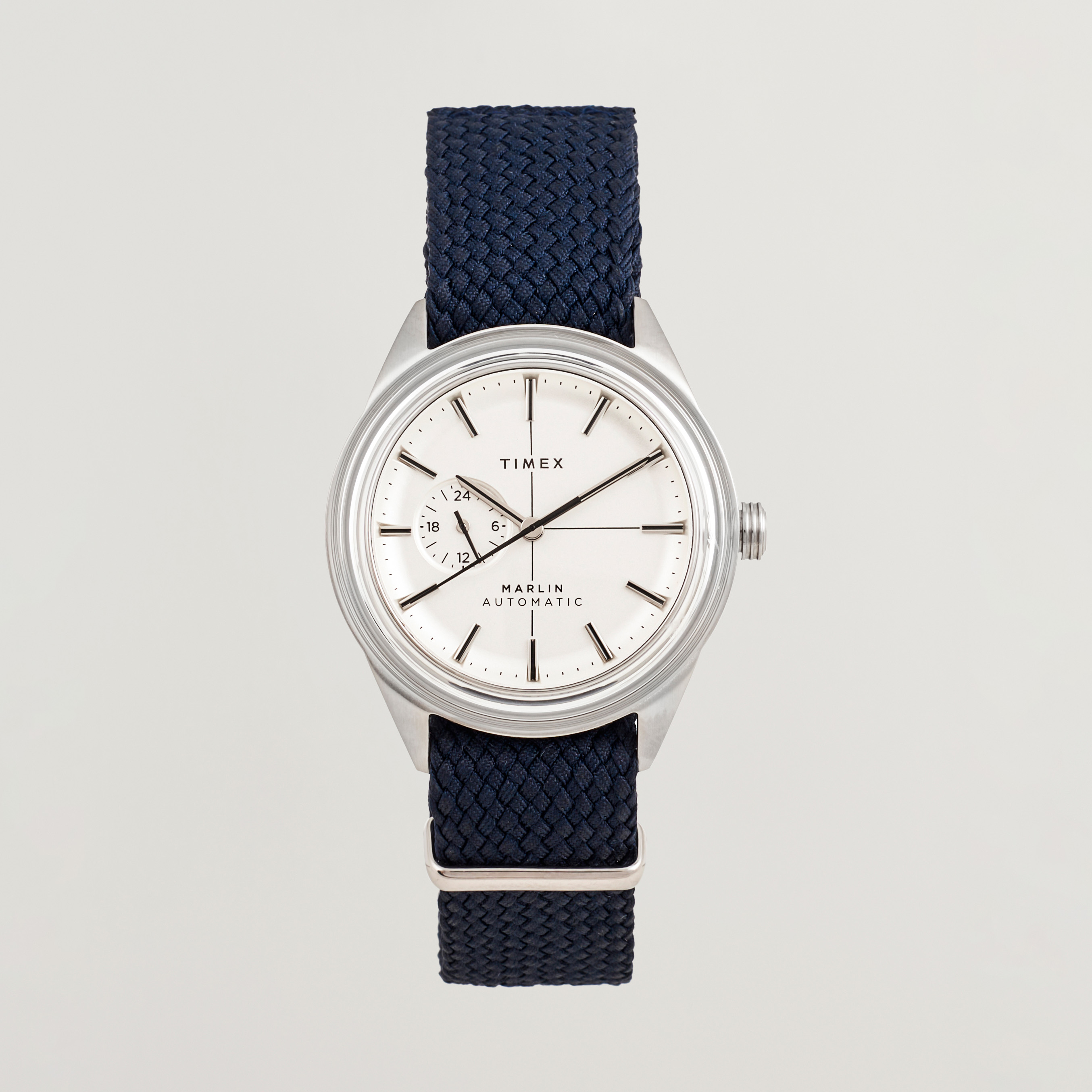 Timex Marlin Jet Automatic 38mm White Dial at CareOfCarl.com