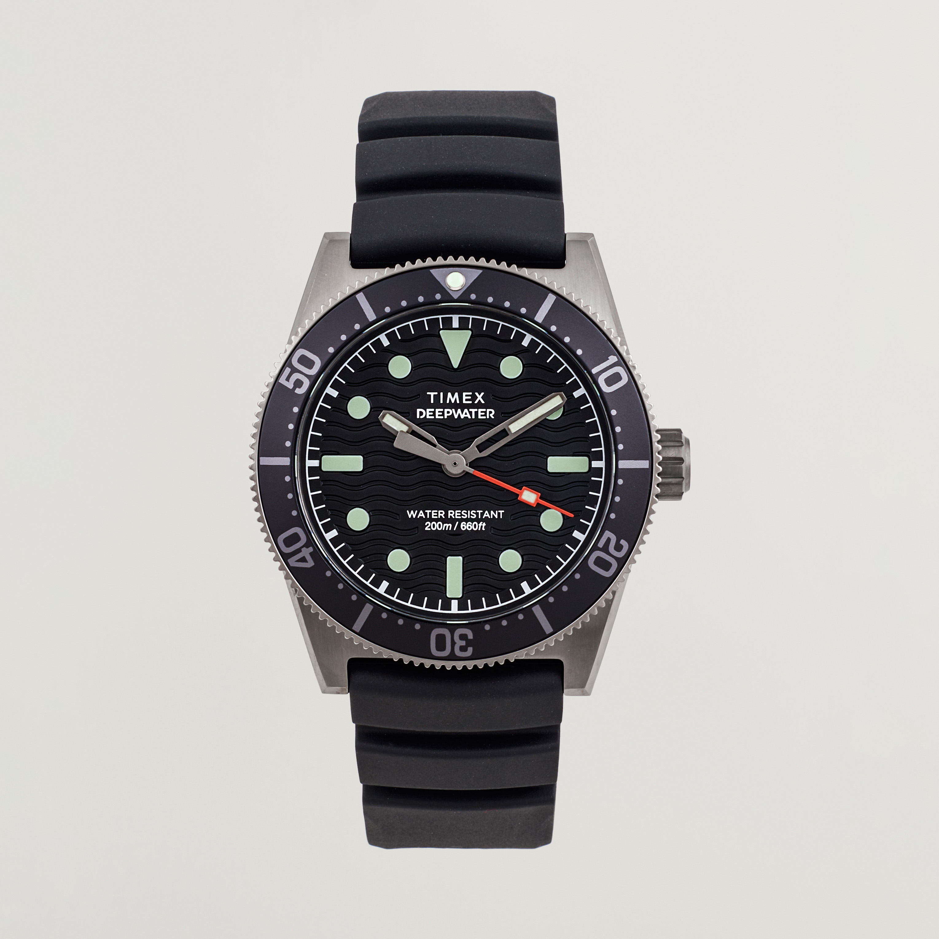 Timex Deepwater Reef 200 40mm Black Dial at CareOfCarl.com