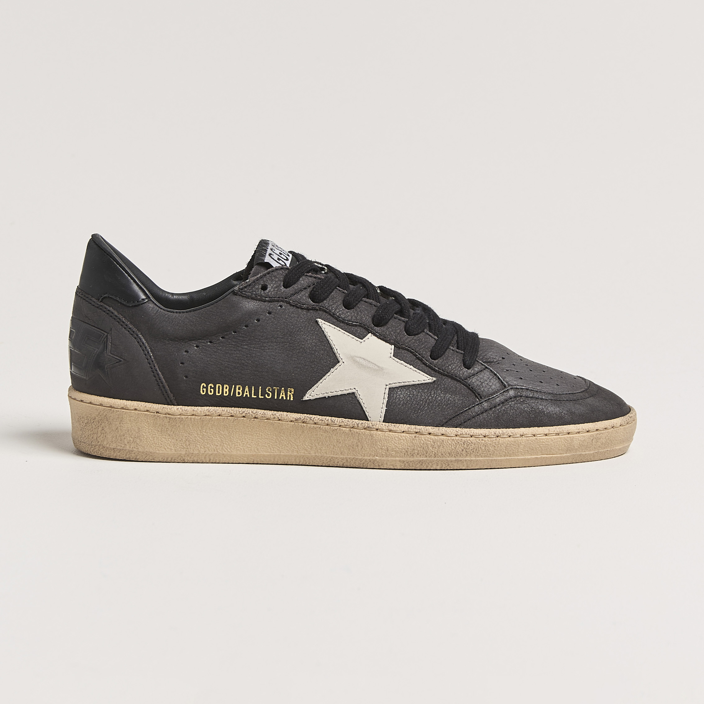 Golden Goose Ball Star Sneakers Anthracite at CareOfCarl.com