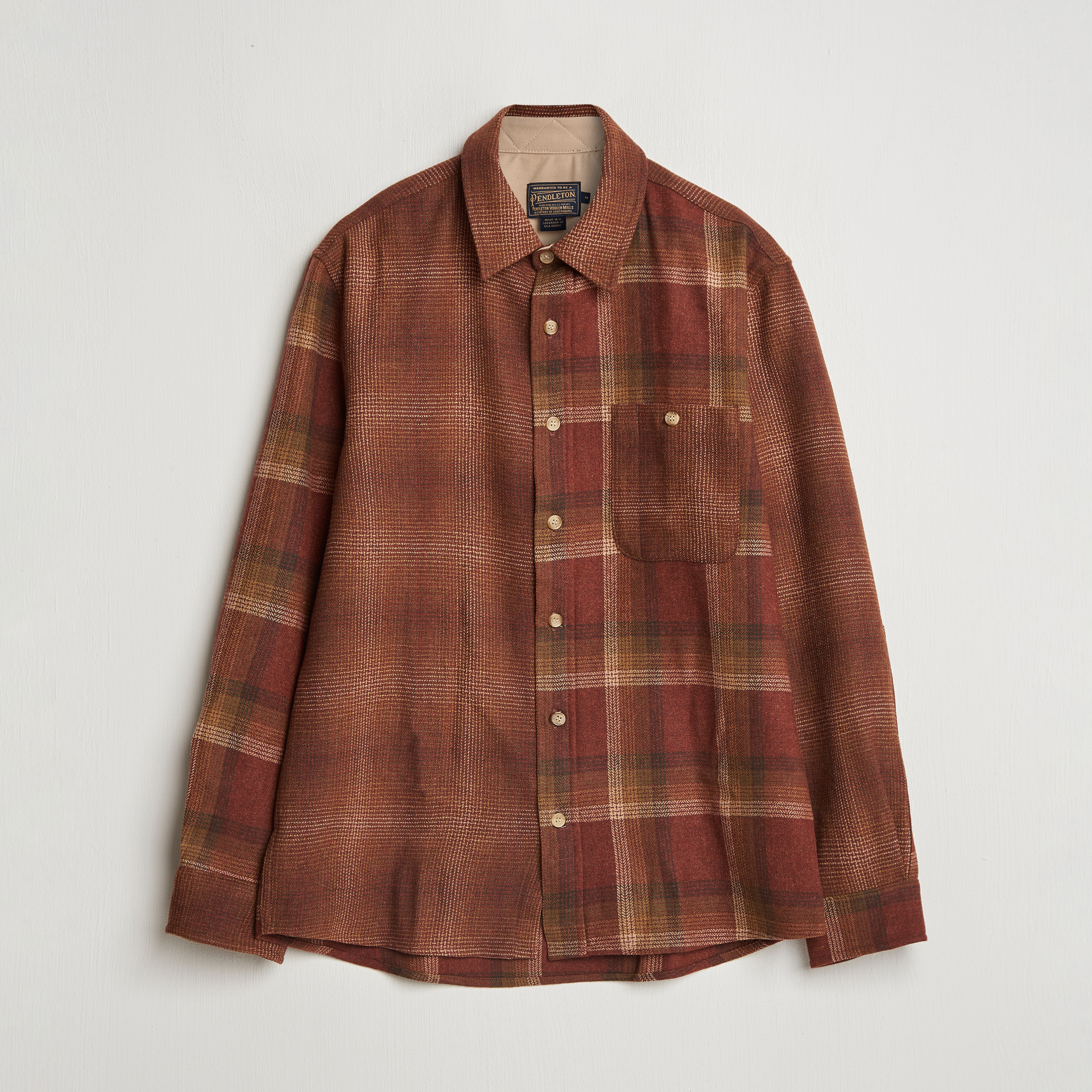 Pendleton Centennial Plaid Shirt Red Mix at CareOfCarl.com